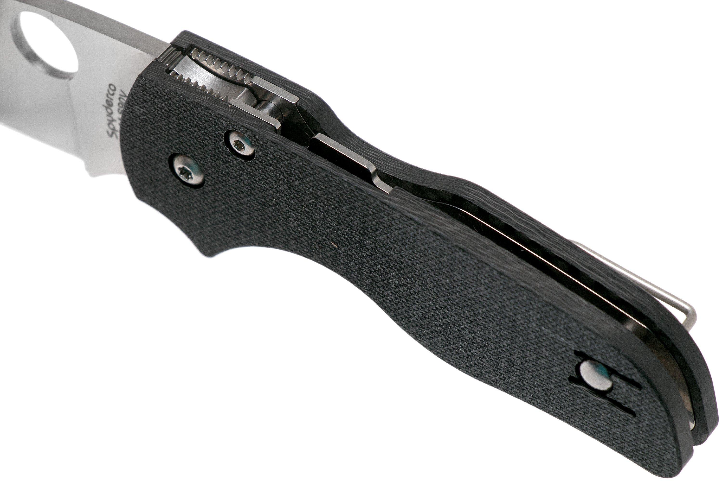 Spyderco Lil' Native CPM S90V Carbon fibre C230CF90VP Sprint Run pocket ...