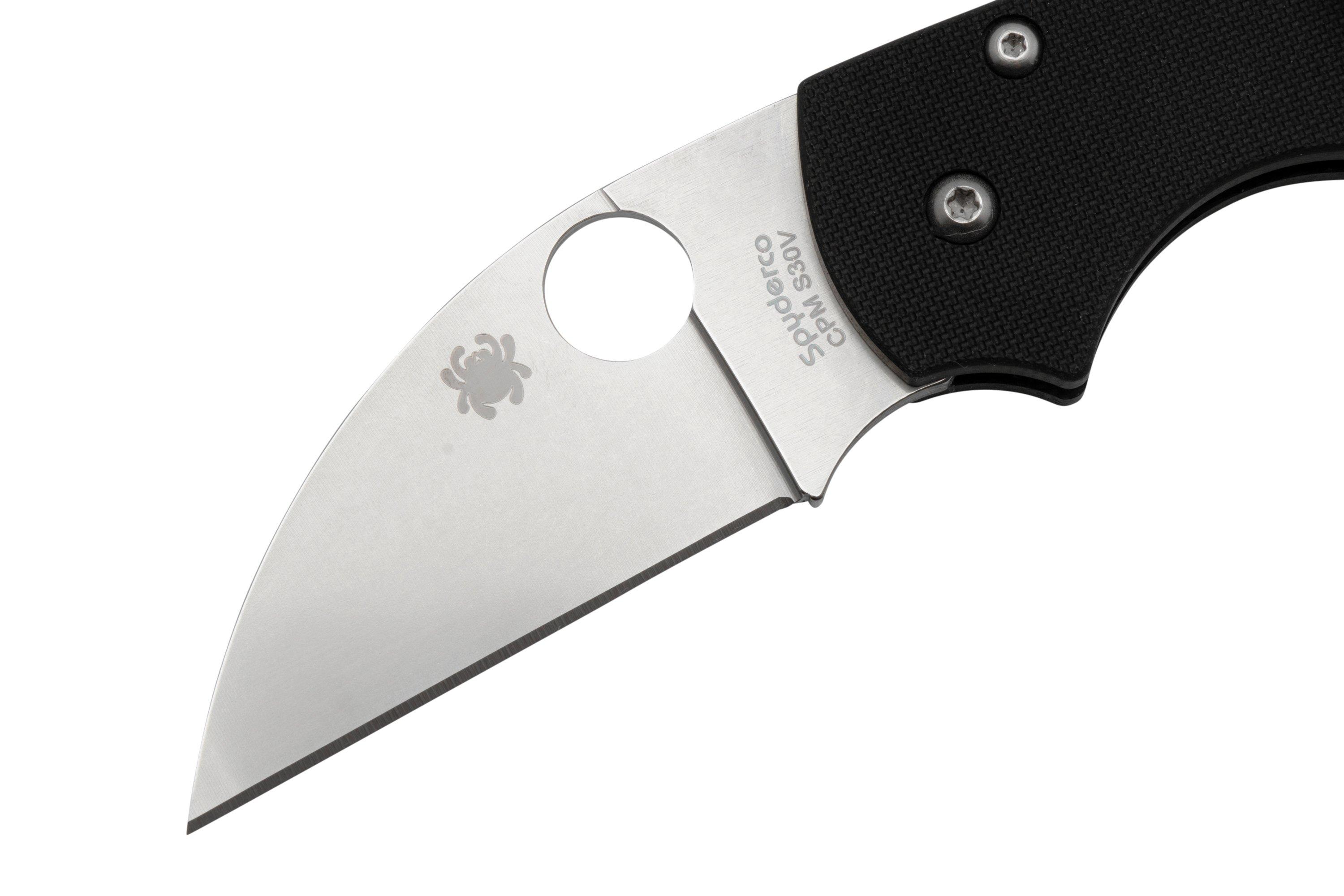 Spyderco Lil' Native C230GPWC Wharncliffe Compression Lock G10, pocket ...