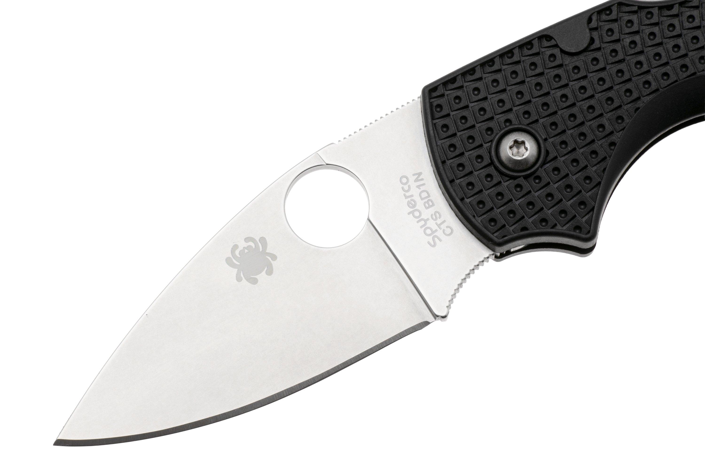 Spyderco Lil’ Native Lightweight Backlock C230PBK Black FRN, navalha ...
