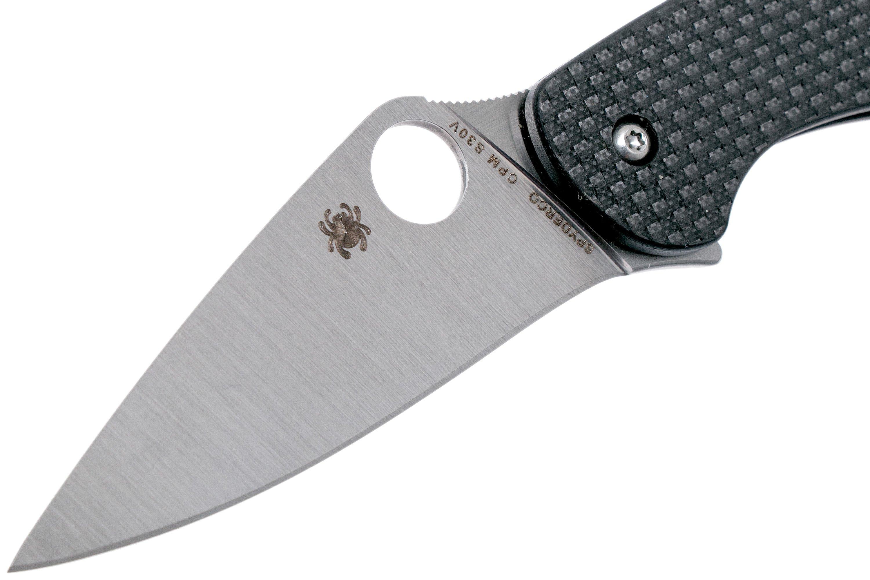 Spyderco Mantra 3 C233CFP pocket knife | Advantageously shopping at ...
