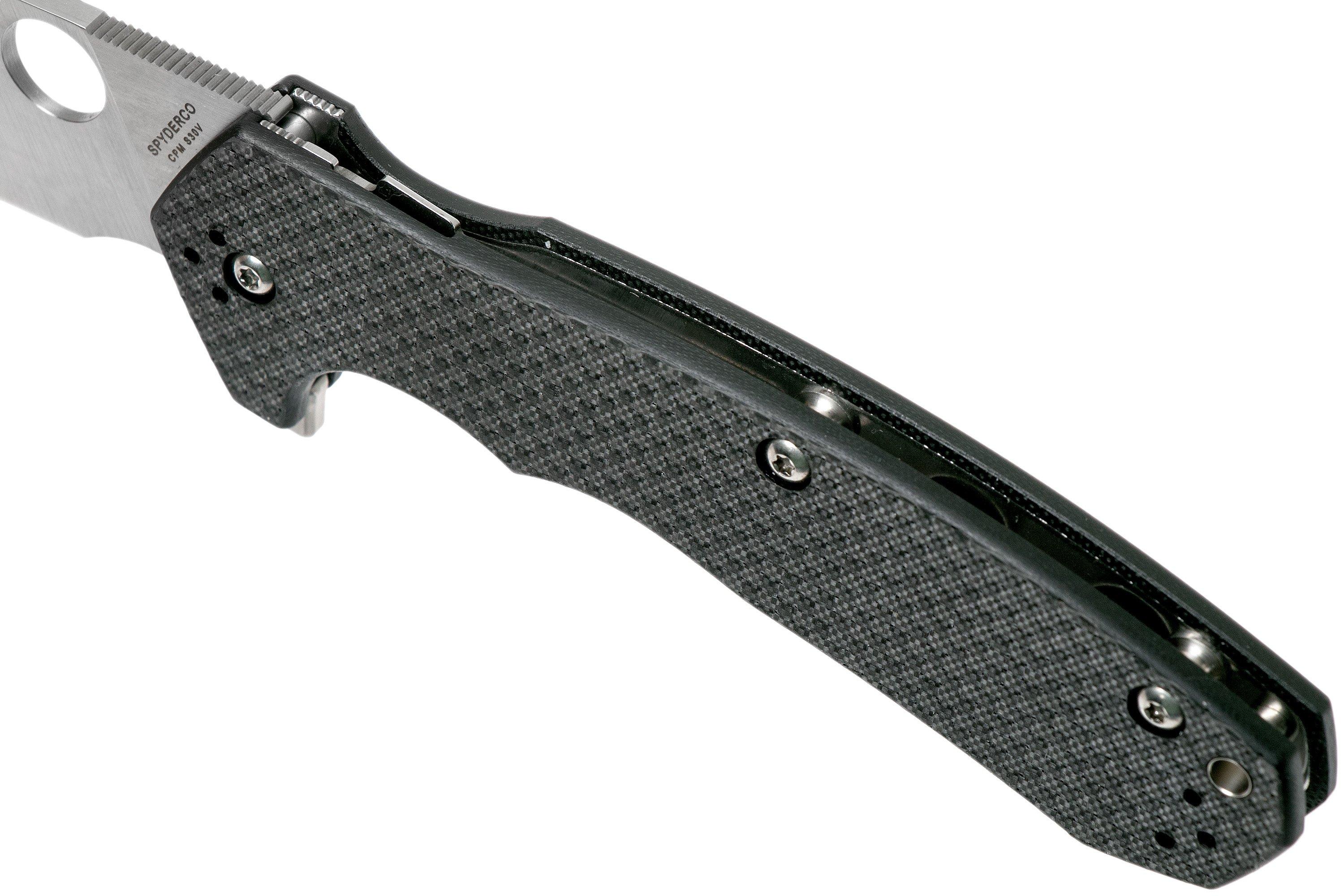 Spyderco Amalgam C234CFP pocket knife, Brian Lai design ...