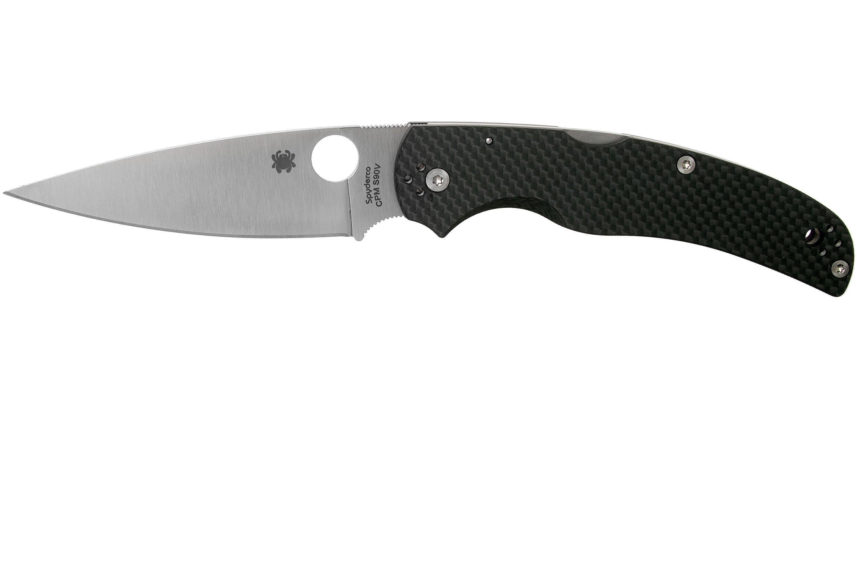 Spyderco Native Chief S90V Carbonfiber C244CF90VP Sprint Run zakmes ...