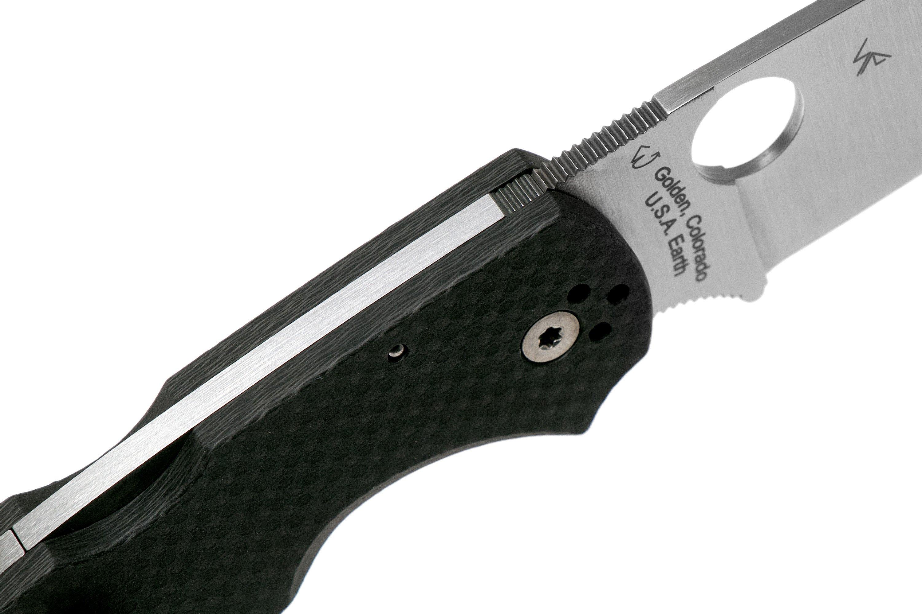 Spyderco Native Chief S90V Carbonfiber C244CF90VP Sprint Run zakmes ...