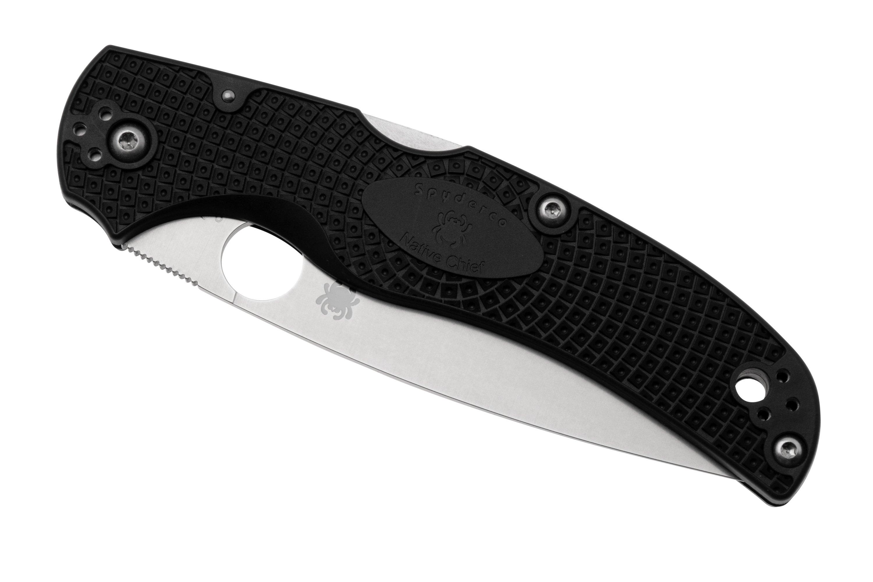 Spyderco Native Chief Lightweight C244PBK, zakmes | Voordelig kopen bij ...