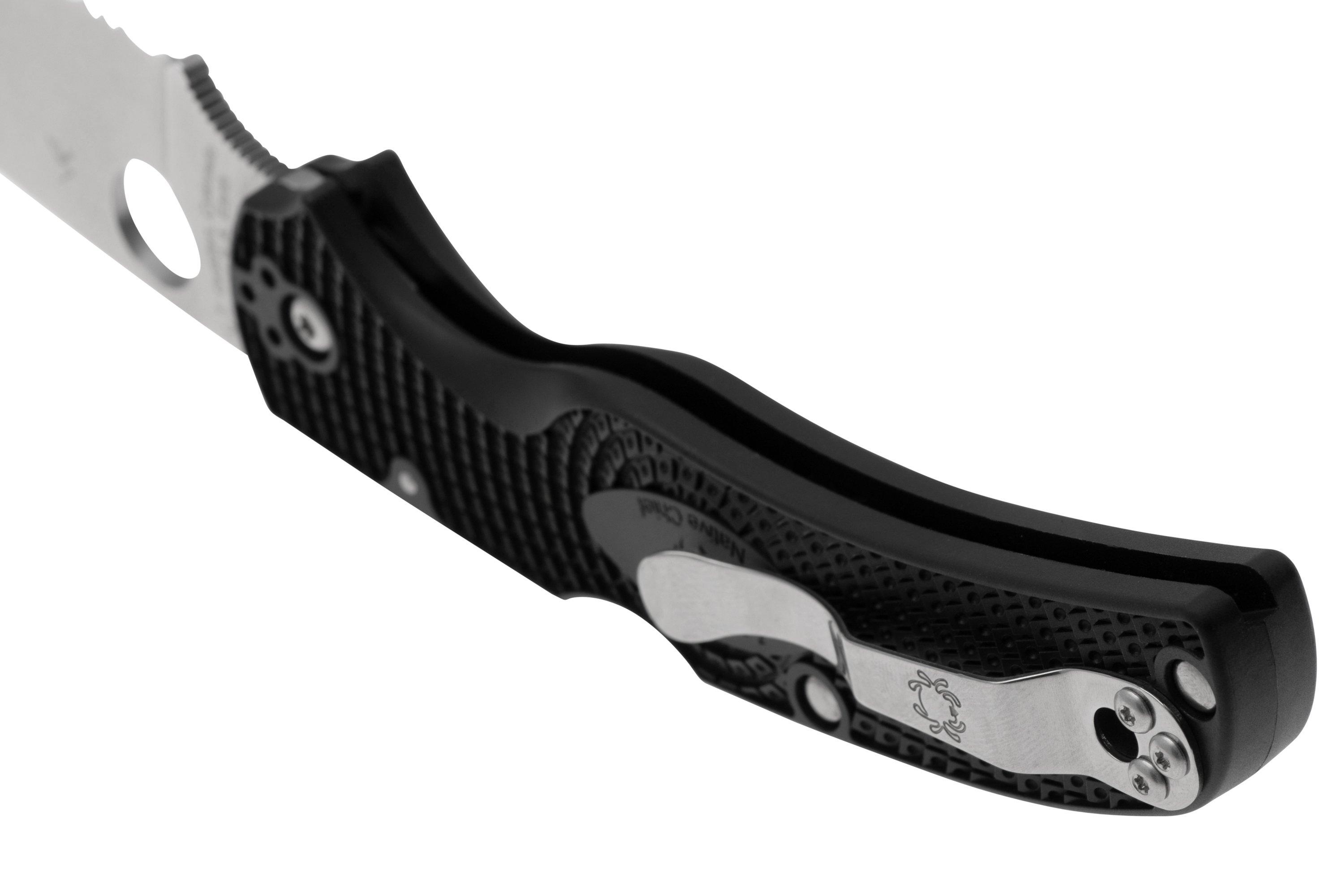 Spyderco Native Chief Lightweight C244SBK, serrated zakmes | Voordelig ...