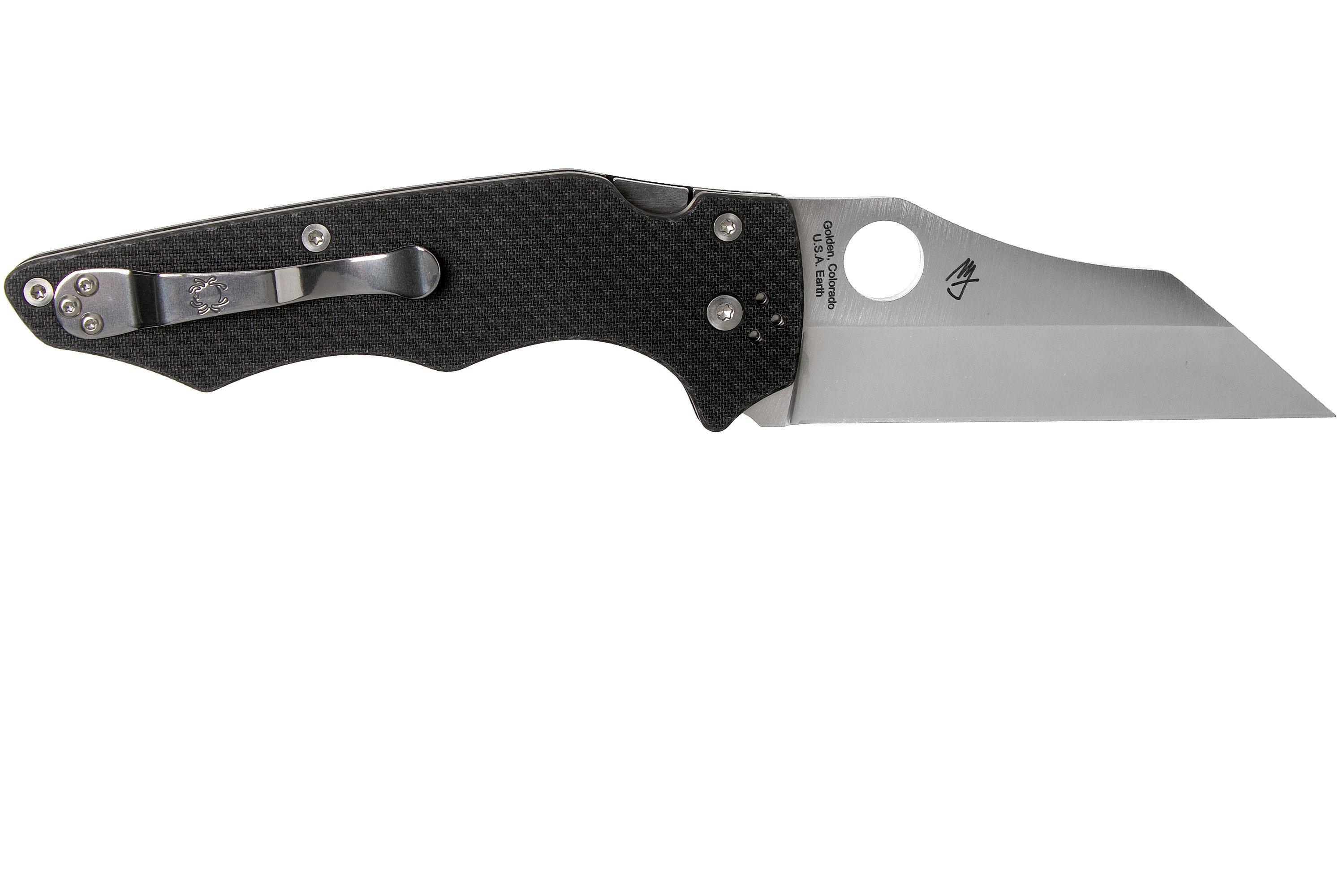 Spyderco YoJumbo CPM S90V Carbon fibre C253CFP Sprint Run pocket knife ...