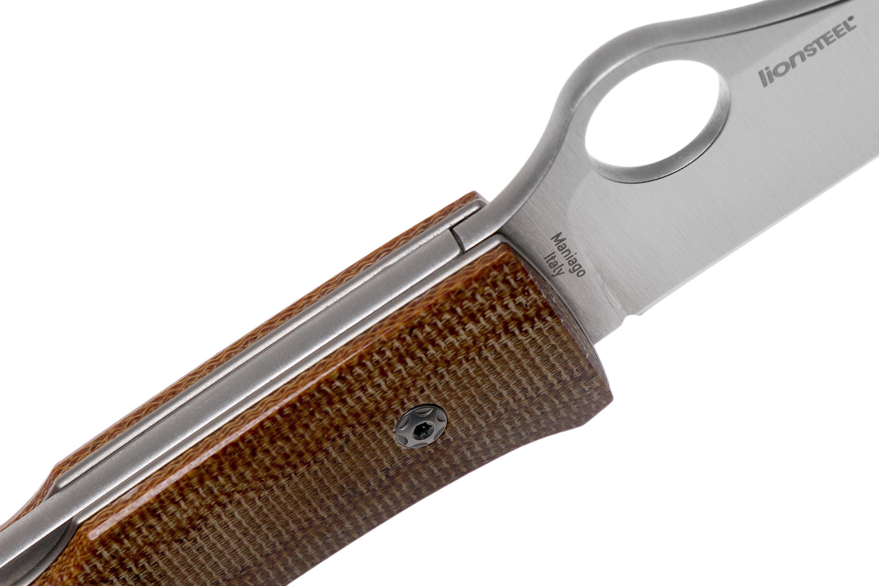 Spyderco SpyOpera C255CMP Brown Canvas Micarta pocket knife ...