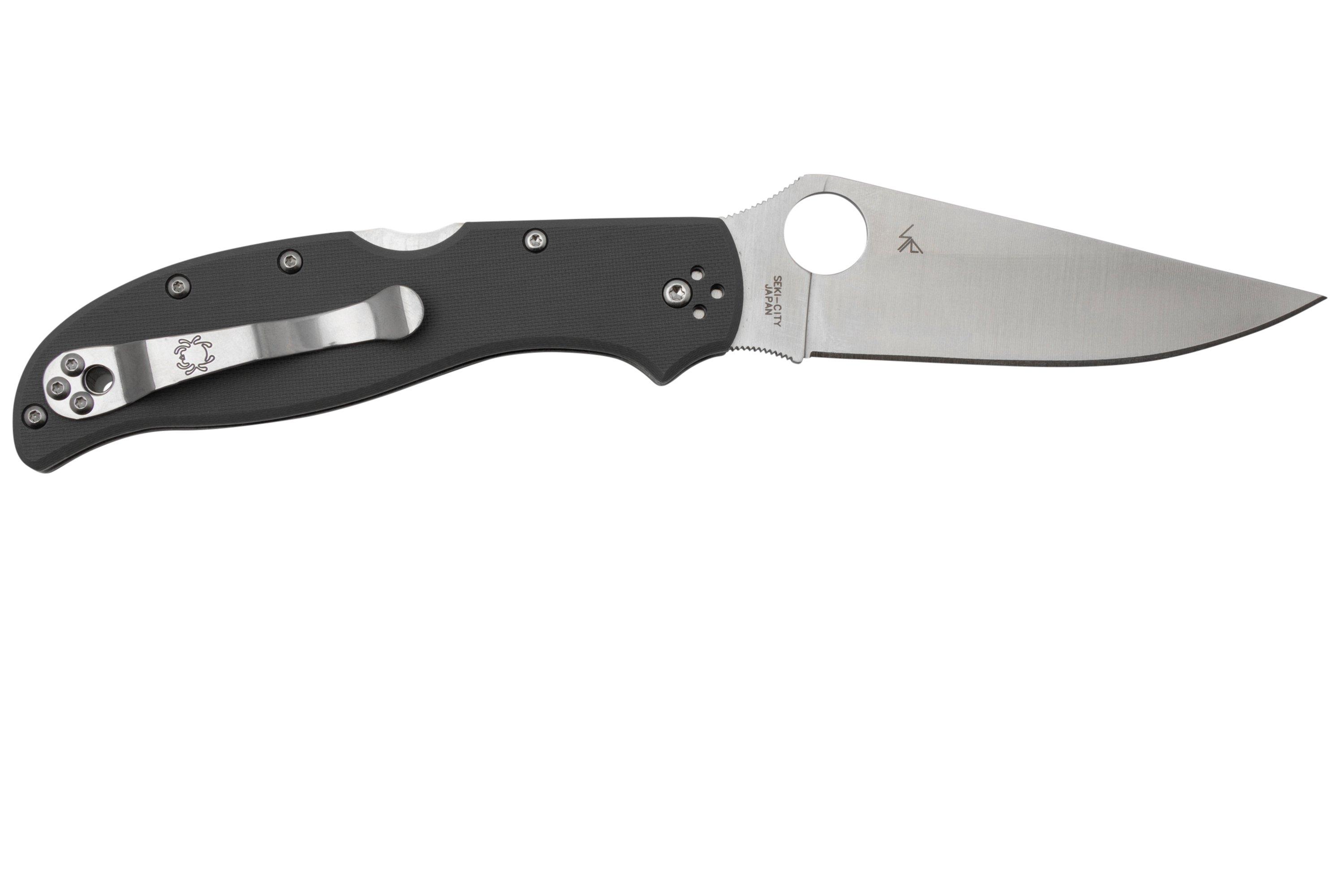 Spyderco Stretch 2 XL C258GPGYCW, G10, CRU-WEAR, pocket knife ...