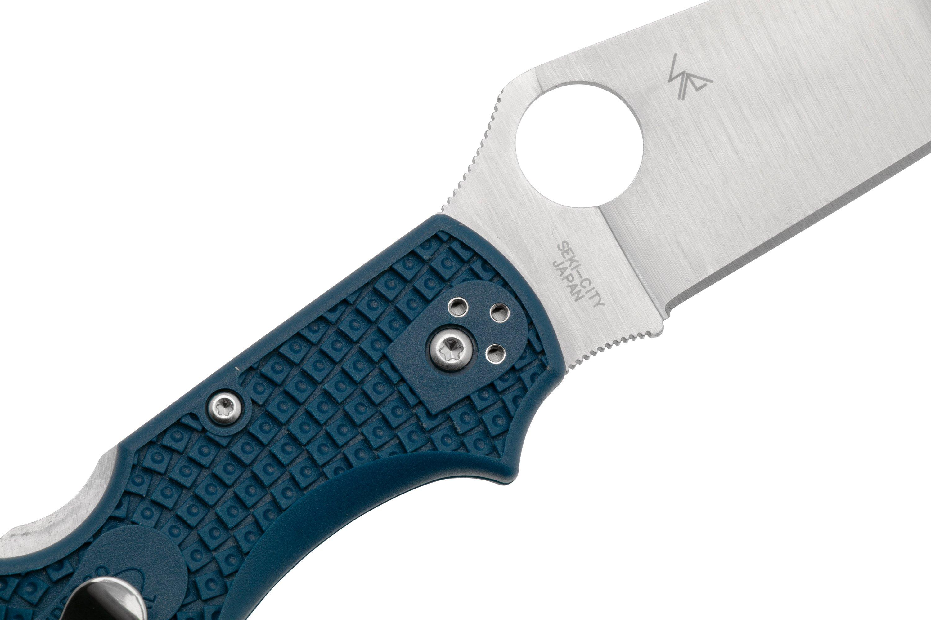 Spyderco Stretch 2 XL Lightweight CPM SPY27 C258PCBL Cobalt Blue FRN ...