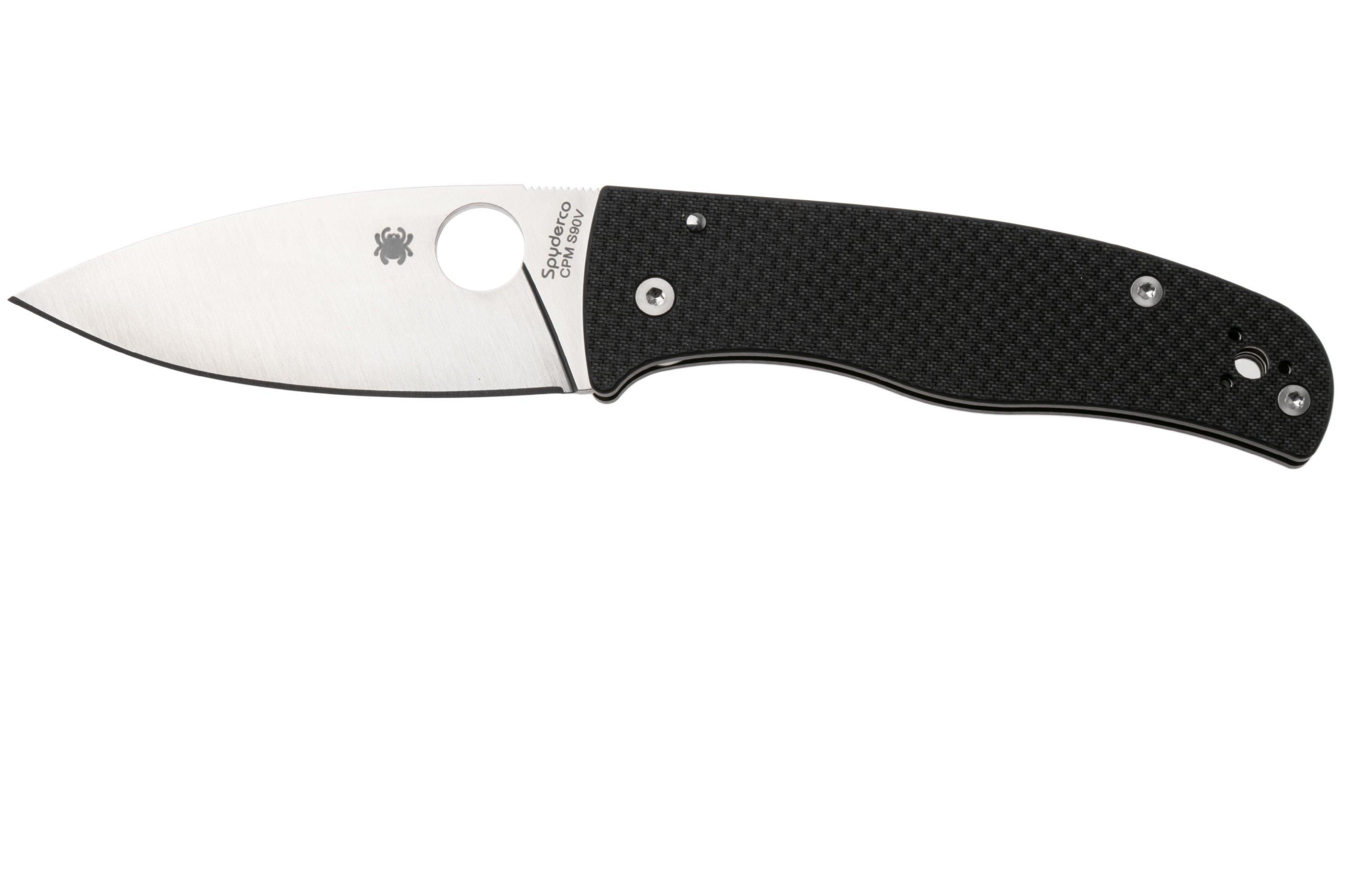 Spyderco Bodacious CPM S90V C263CFP90V Carbon Fiber, Sprint Run pocket ...
