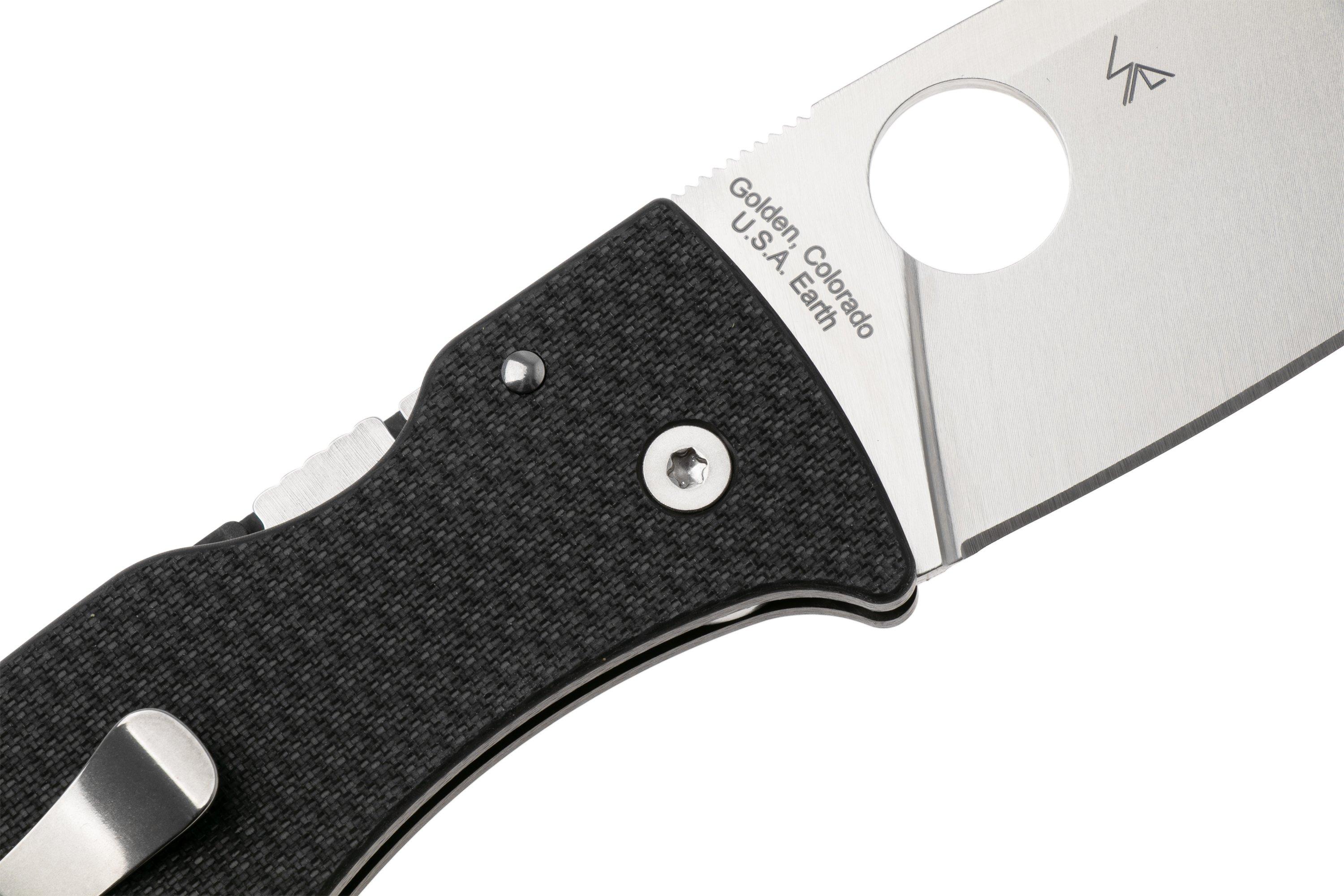 Spyderco Bodacious CPM S90V C263CFP90V Carbon Fiber, Sprint Run pocket ...