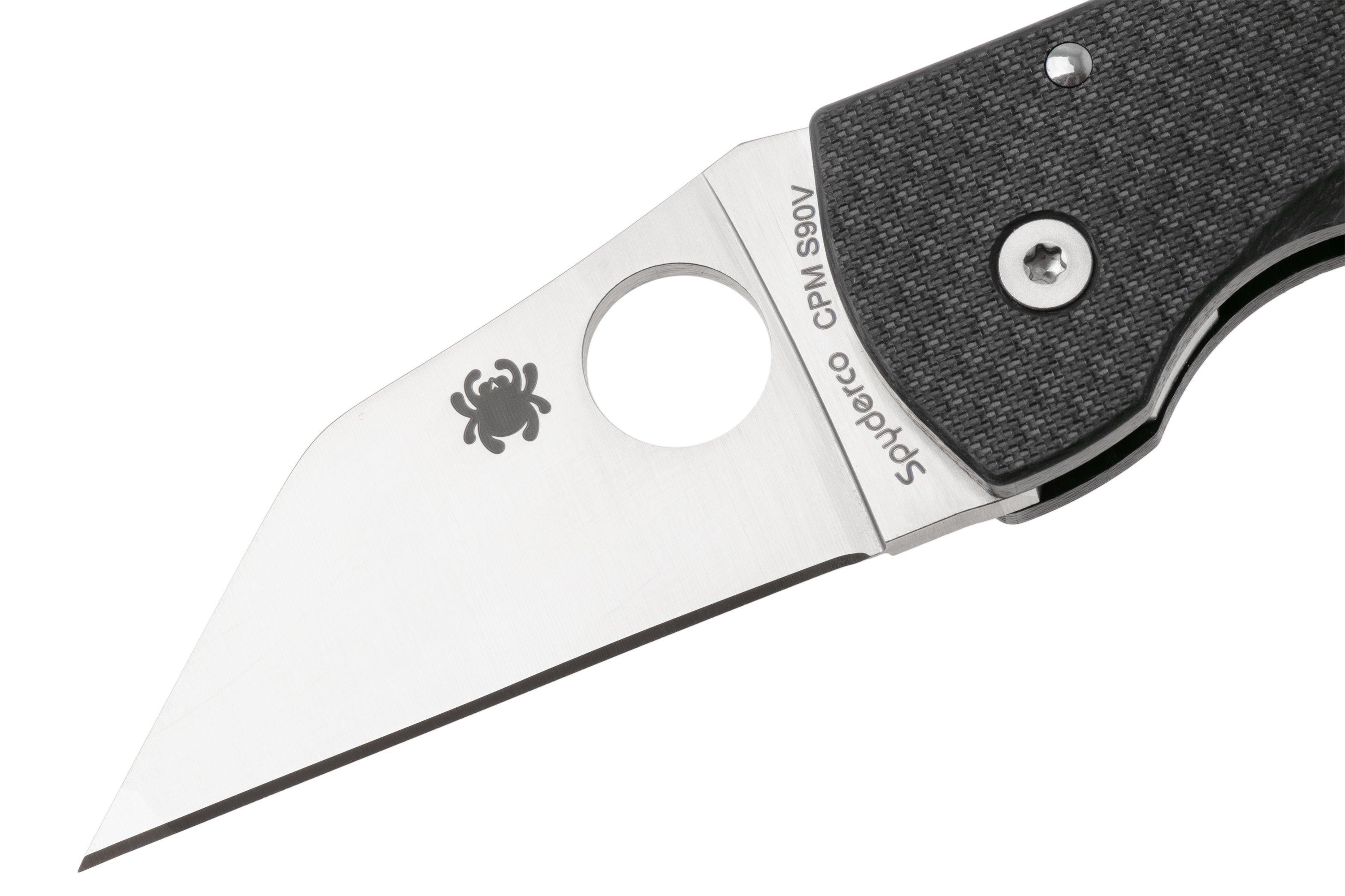 Spyderco MicroJimbo CPM S90V C264CFP Carbon Fiber, Sprint Run pocket ...