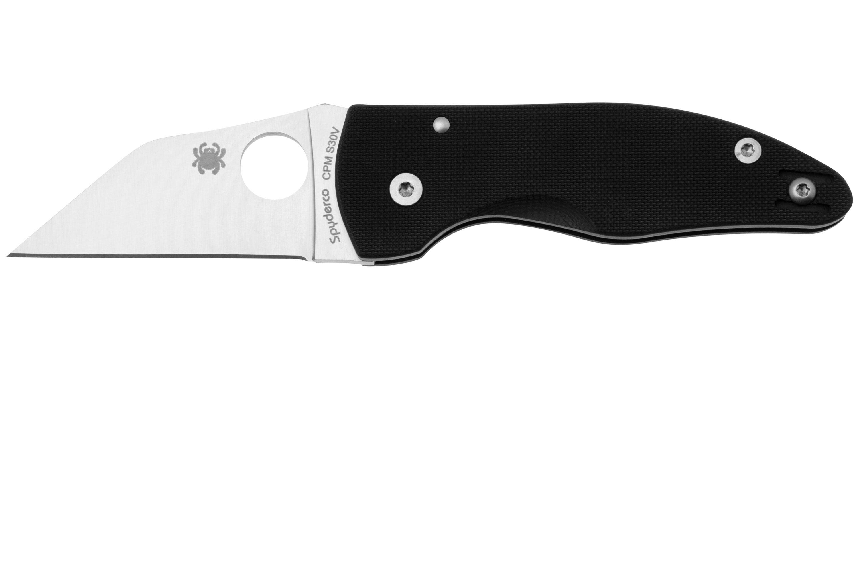 Spyderco MicroJimbo C264GP Black G10, pocket knife, Michael Janich ...
