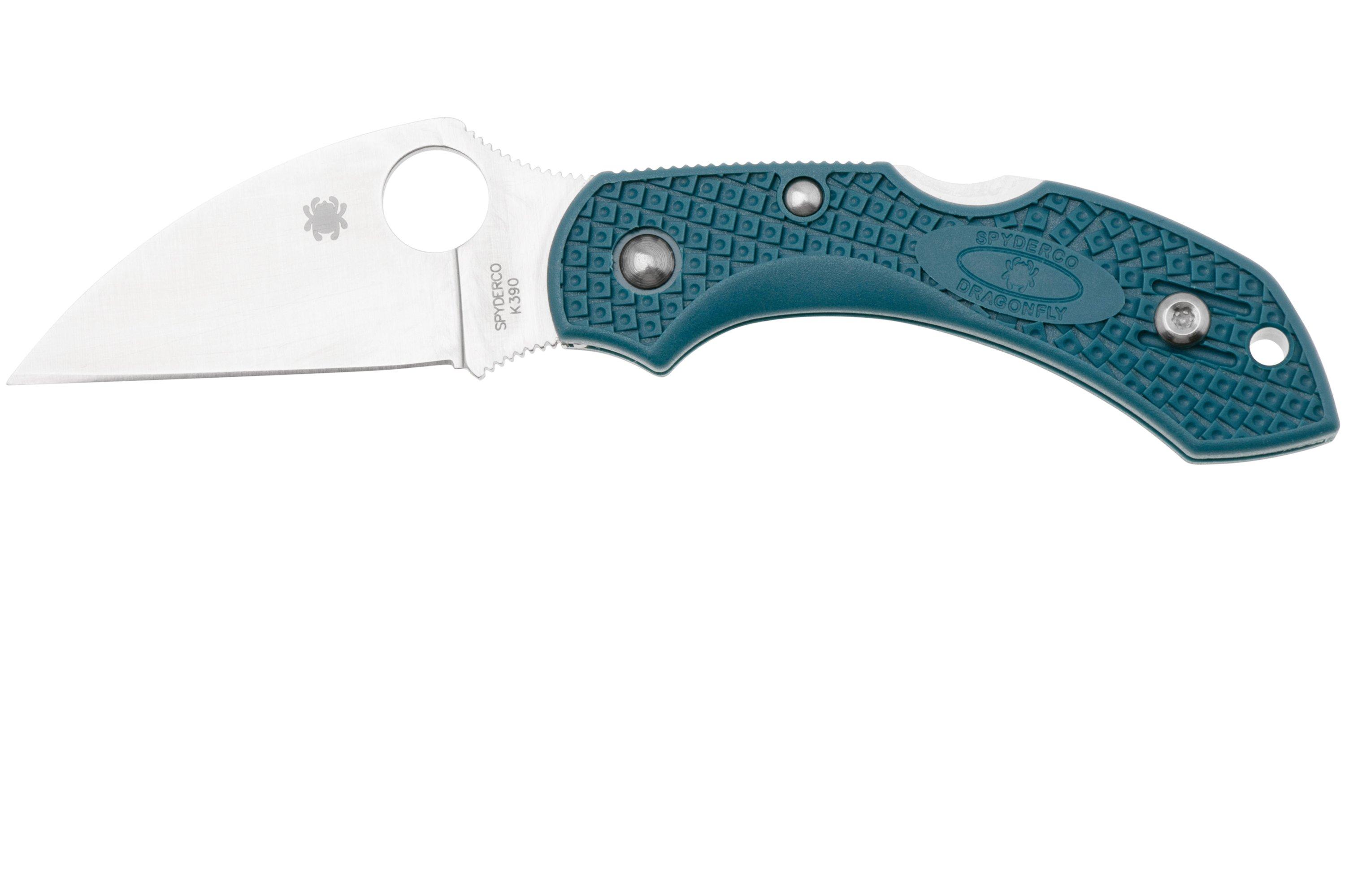 Spyderco Dragonfly 2 Wharncliffe K390 C28FP2WK390 coltello da tasca ...