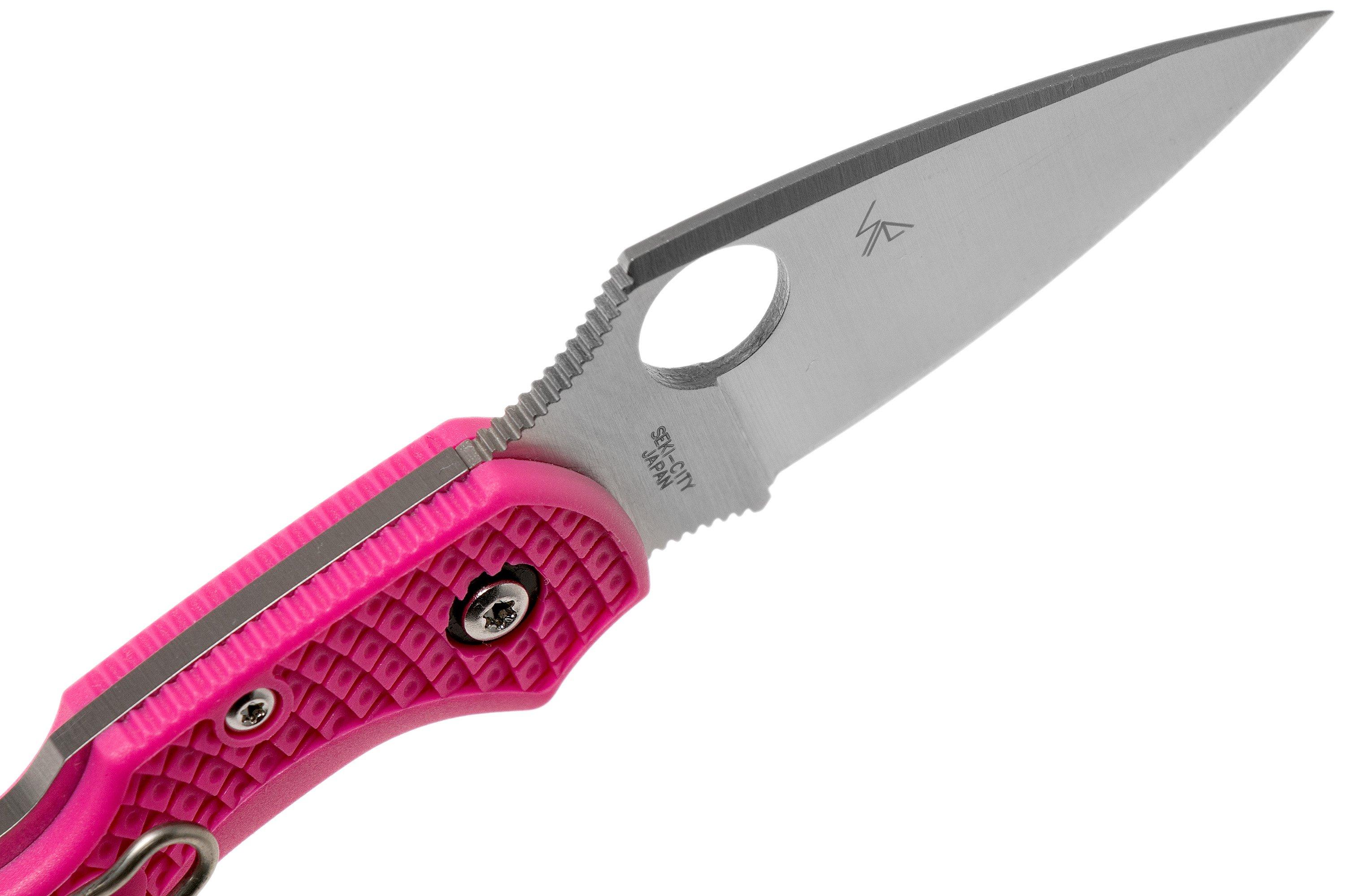 Spyderco Dragonfly 2 Pink S30V C28FPPNS30V2 Pink Heals pocket knife ...