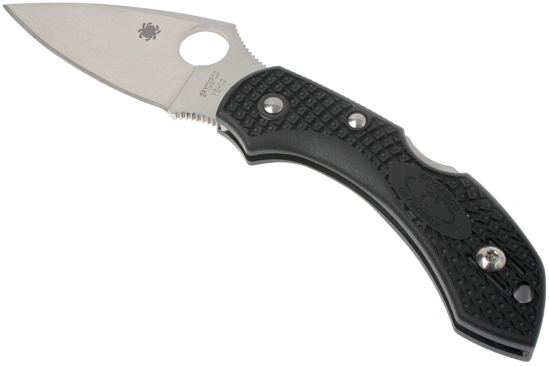 Spyderco Dragonfly 2 C28PBK2 pocket knife | Advantageously shopping at ...