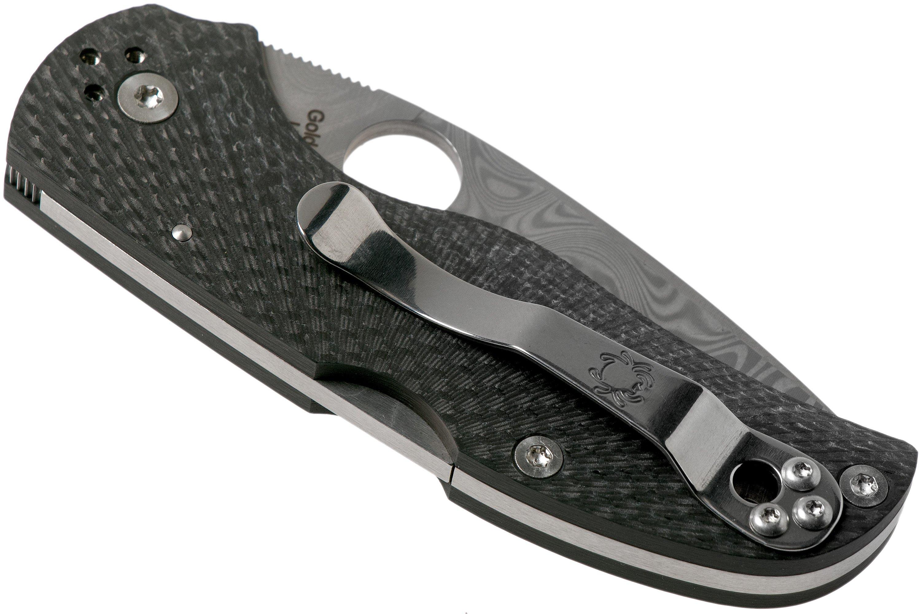 Spyderco Native 5 40th Anniversary Damascus C41CF40TH Limited Edition ...