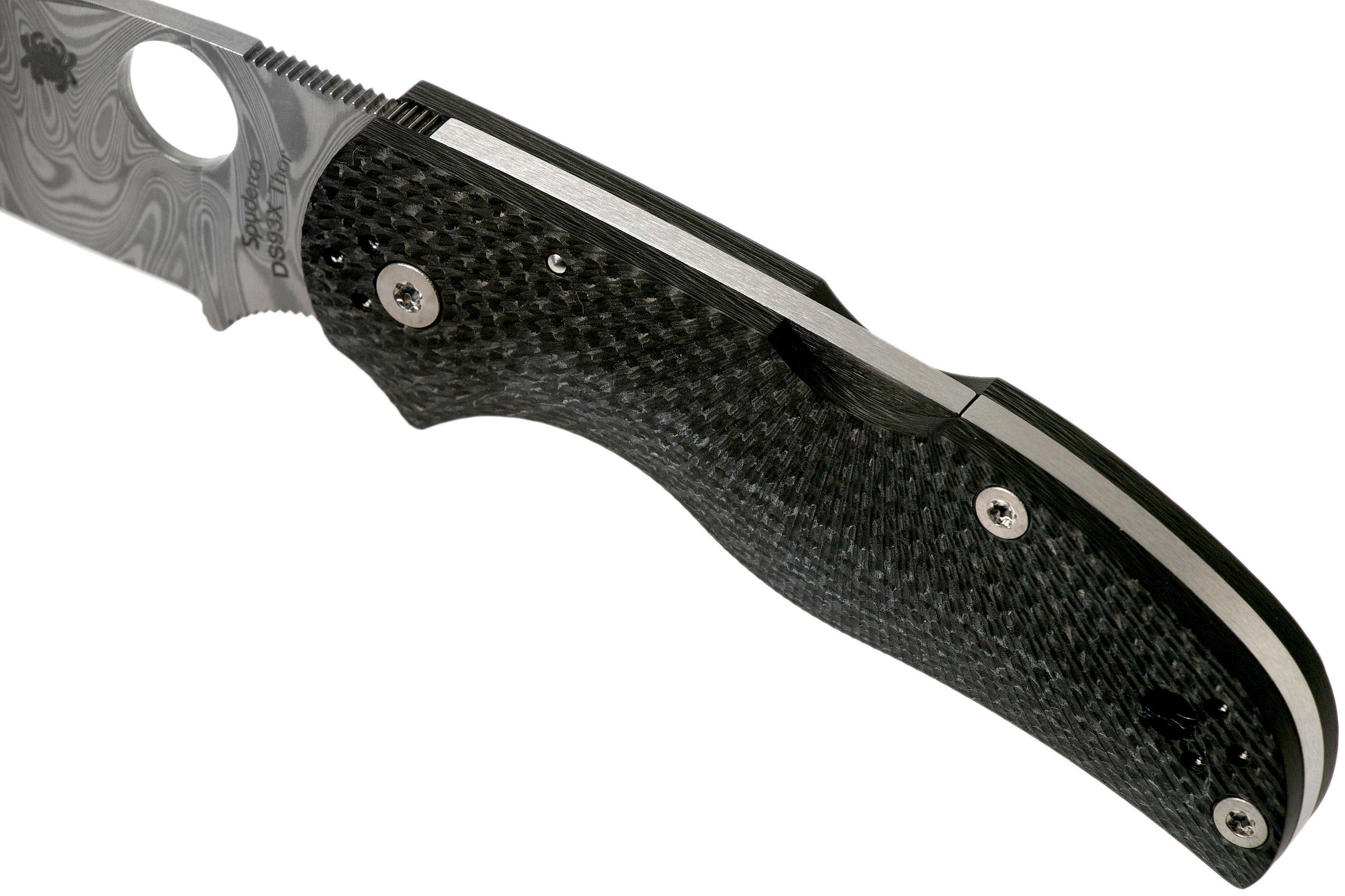 Spyderco Native 5 40th Anniversary Damascus C41CF40TH Limited Edition ...