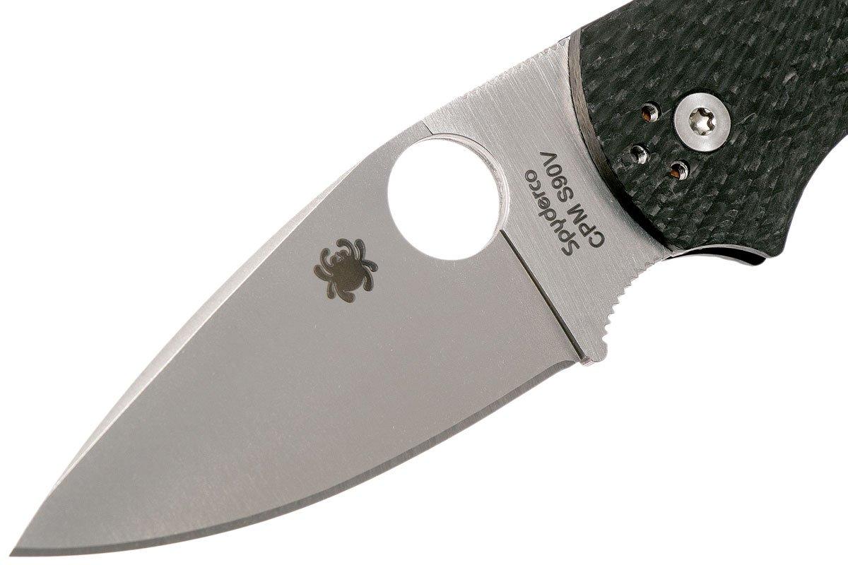 Spyderco Native 5 Fluted Carbonfiber S90V C41CFFP5 zakmes | Voordelig ...