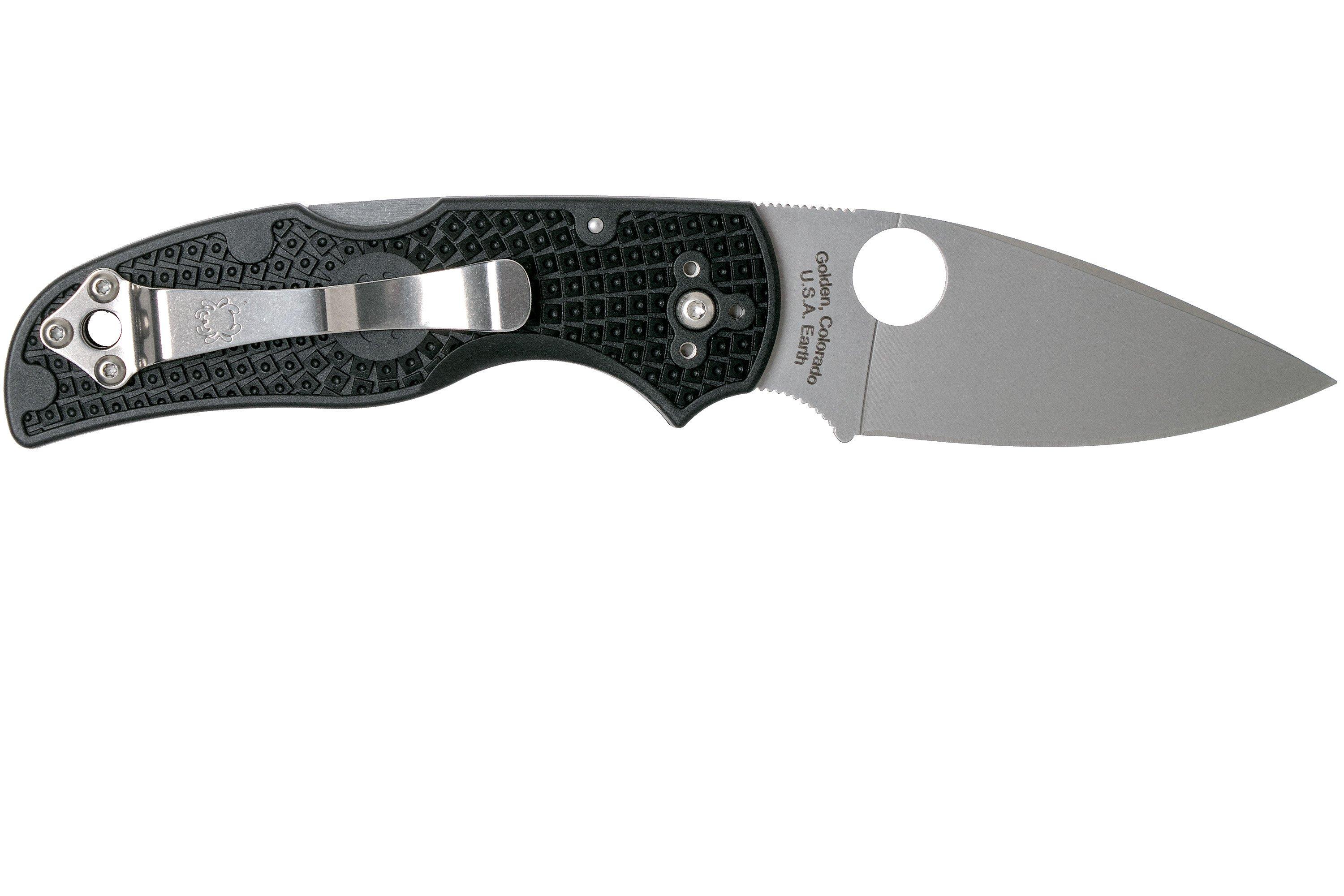 Spyderco Native 5 Lightweight C41PBK5 Black FRN, pocket knife ...
