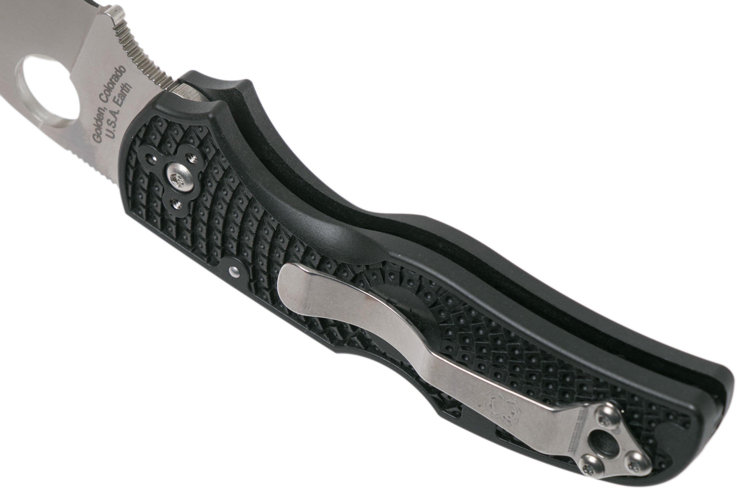 Spyderco Native 5 Lightweight C41PBK5 Black FRN, pocket knife ...