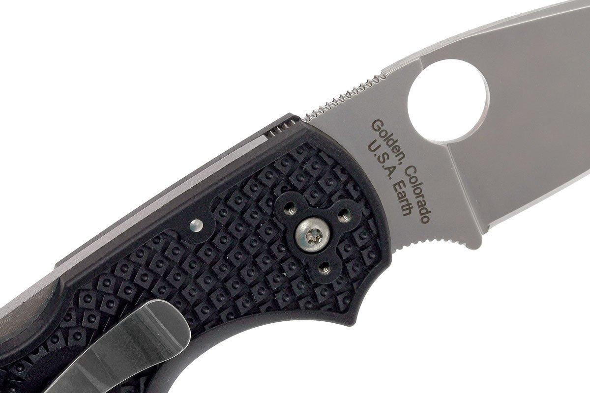 Spyderco Native 5 PE Black - C41PBK5 | Advantageously shopping at ...