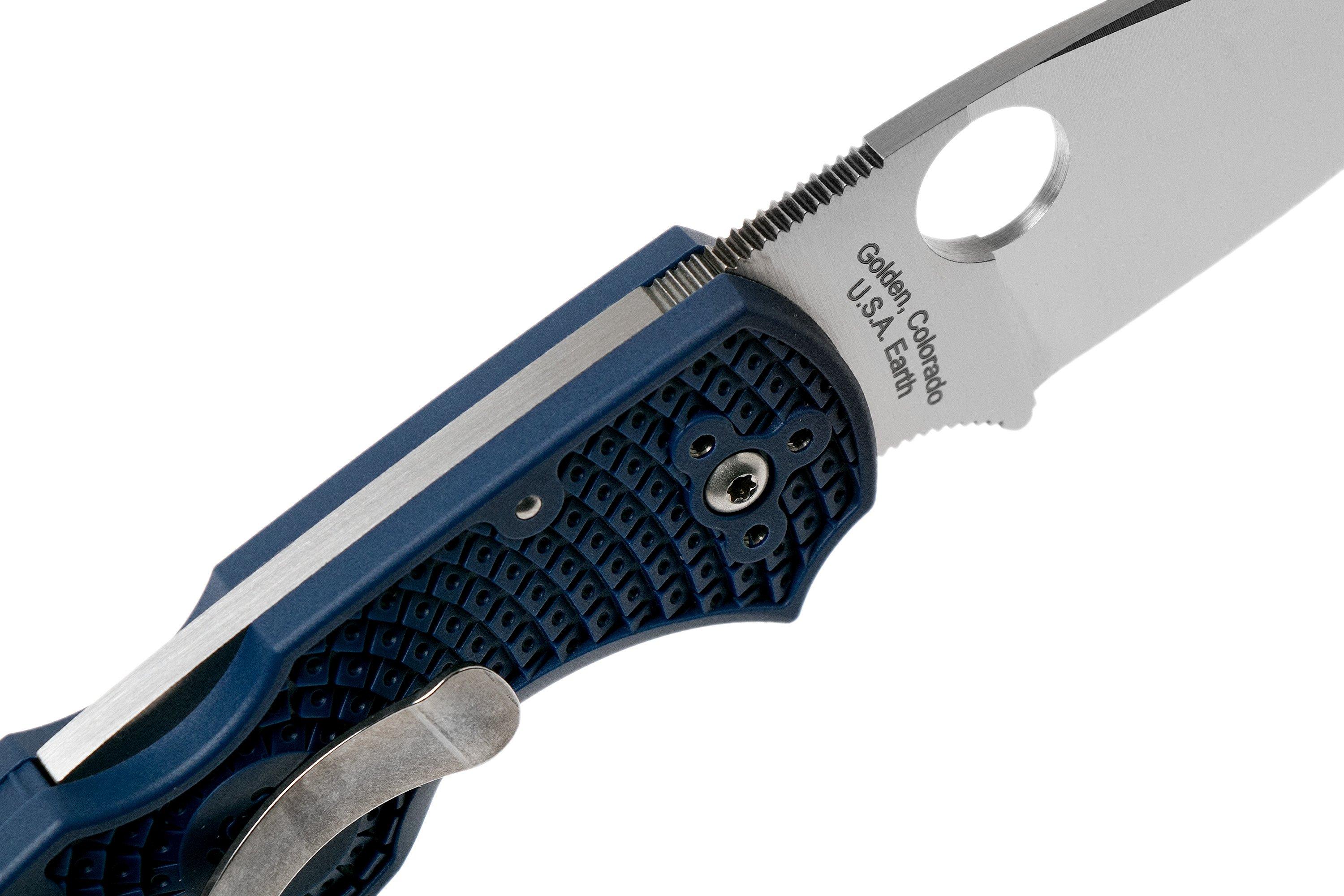 Spyderco Native 5 SPY27 C41PCBL5 Cobalt Blue FRN navaja | Compras con ...