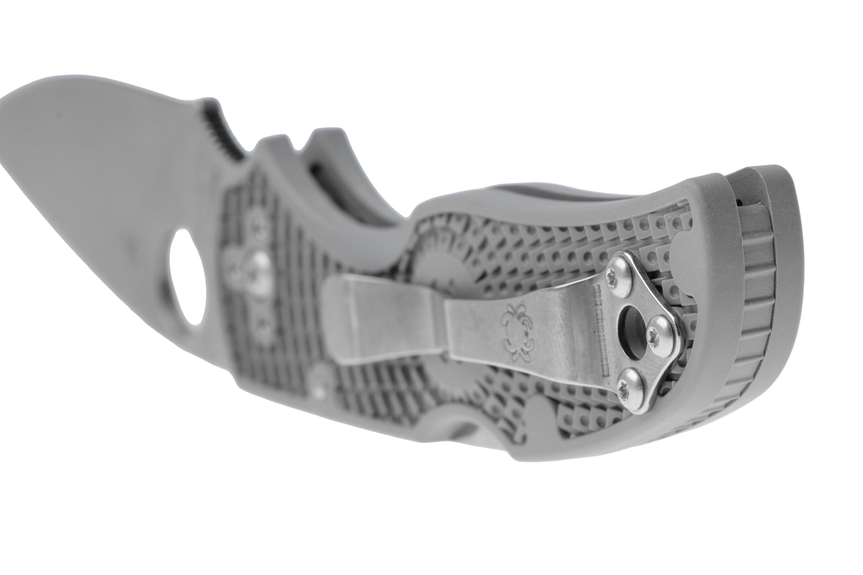 Spyderco Native 5 Maxamet Grey C41GY5 pocket knife | Advantageously ...