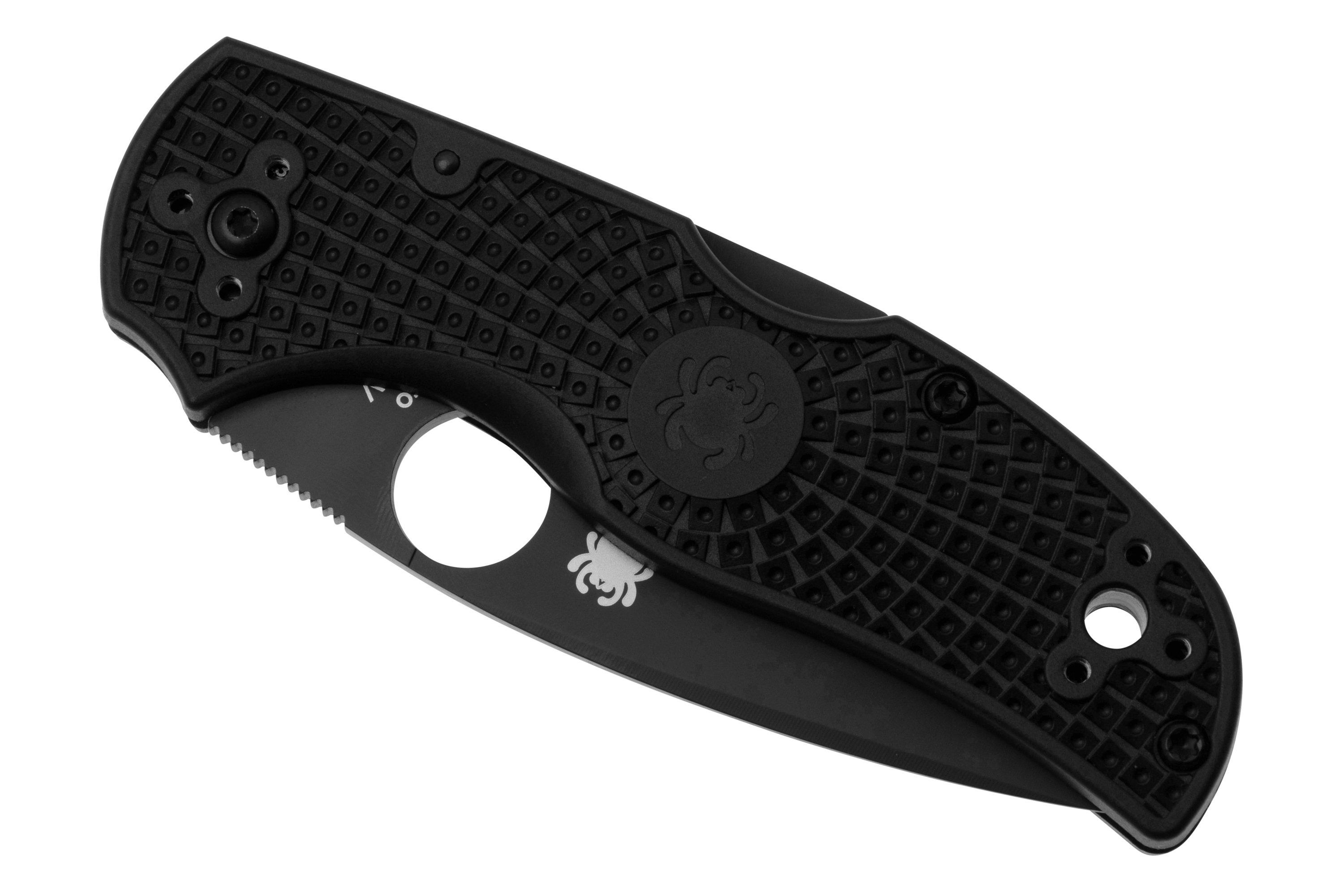 Spyderco Native 5 Lightweight Black C41PSBBK5 Black FRN, navaja ...