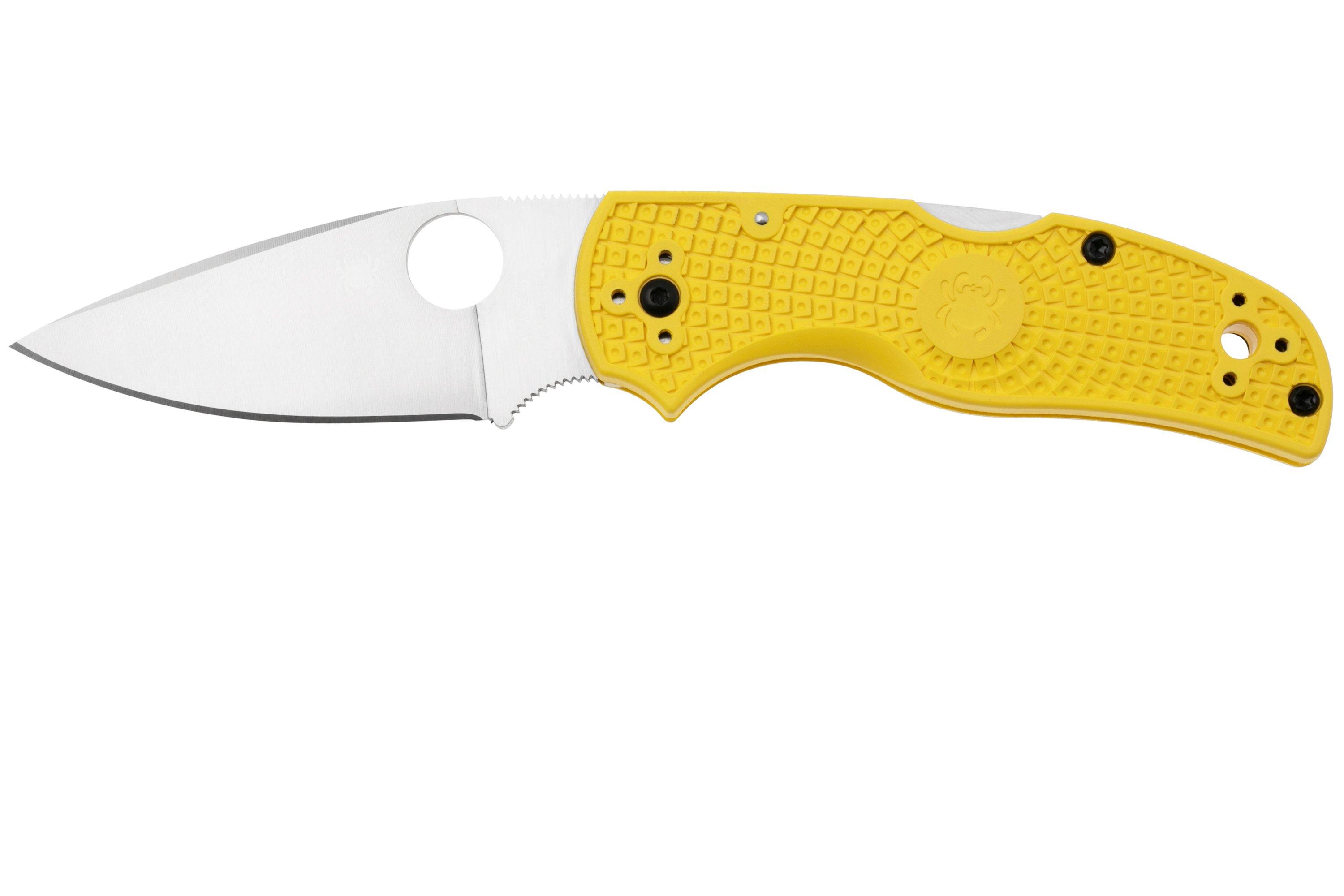 Spyderco Native 5 Salt C41PYL5 pocket knife | Advantageously shopping ...