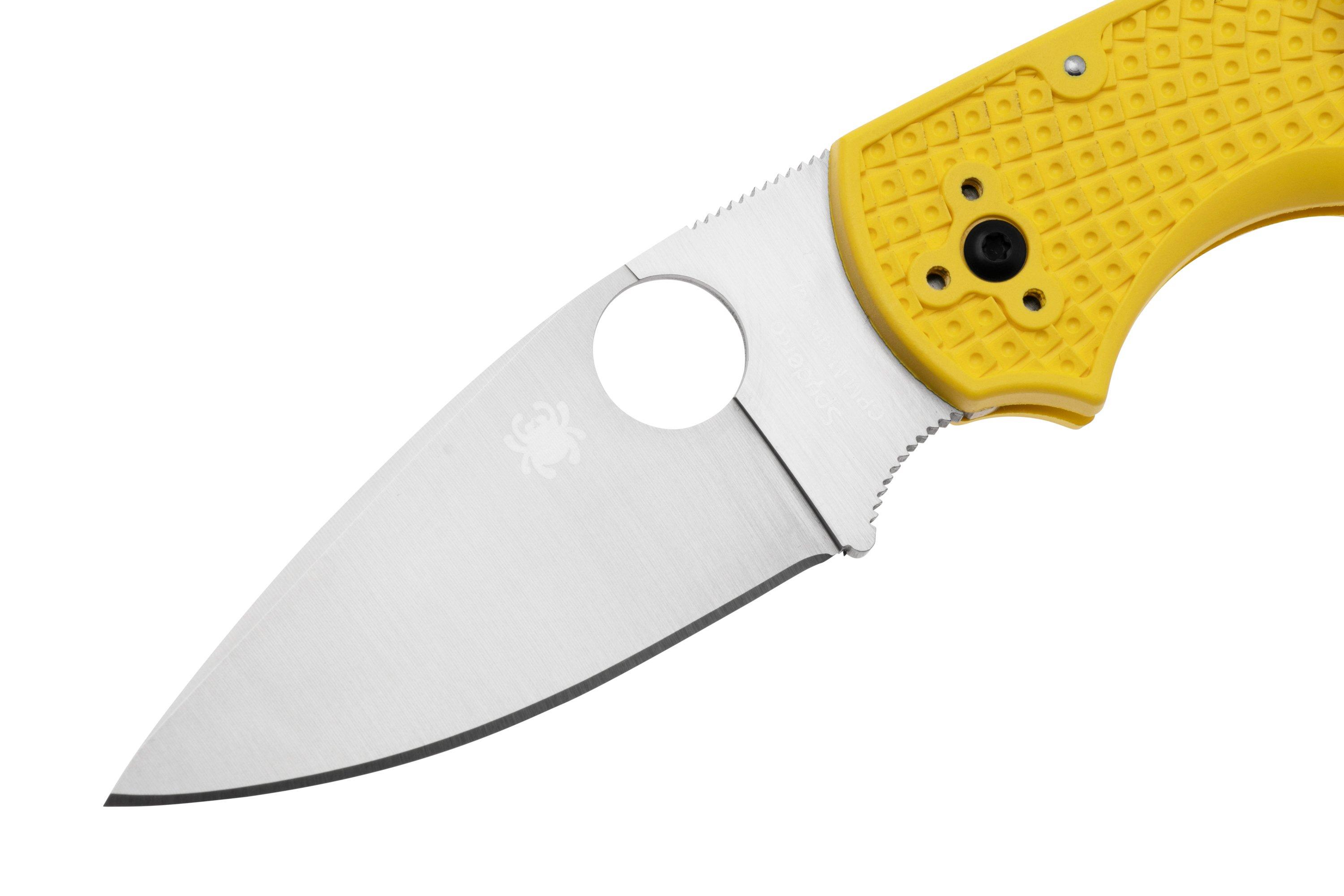 Spyderco Native 5 Salt C41PYL5 pocket knife | Advantageously shopping ...