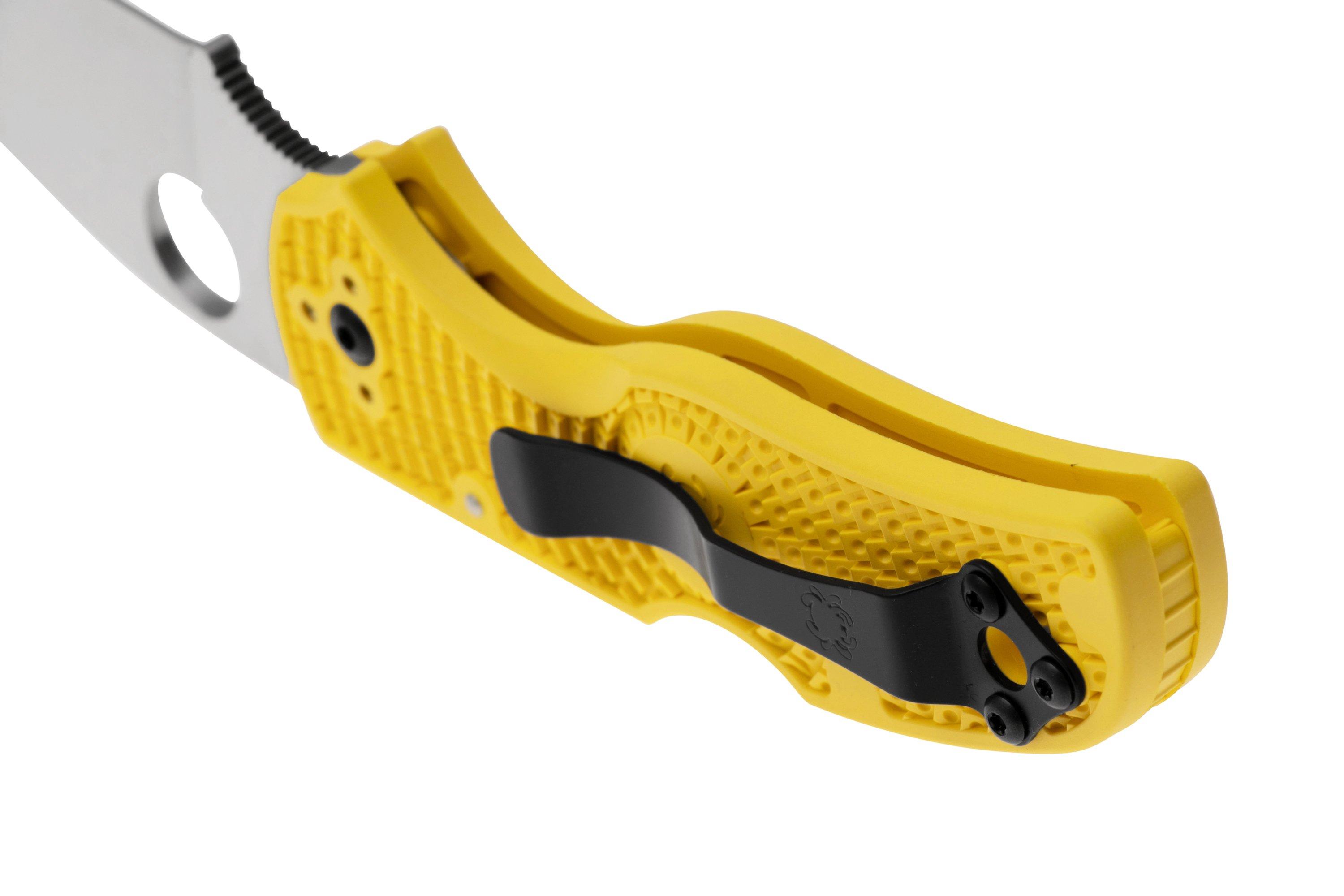 Spyderco Native 5 Salt C41PYL5 pocket knife | Advantageously shopping ...