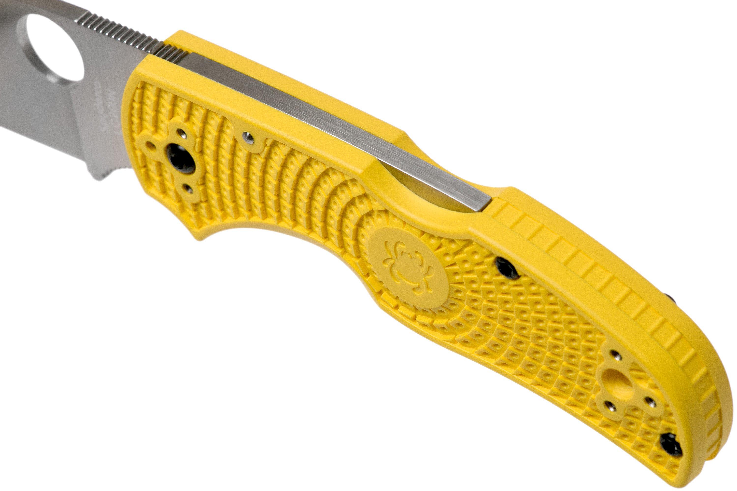 Spyderco Native 5 Salt C41PYL5 pocket knife | Advantageously shopping ...