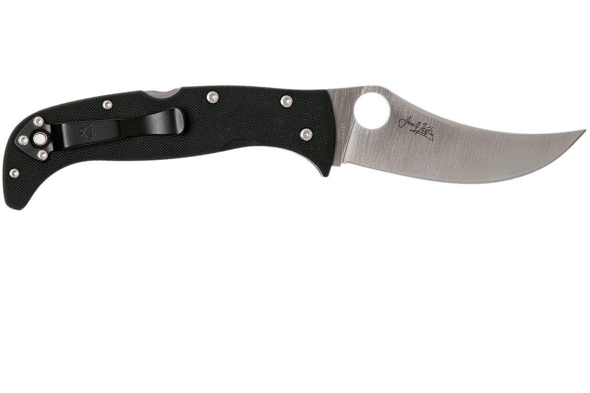 Spyderco Chinook 4 C63GP4 pocket knife, James A. Keating design ...