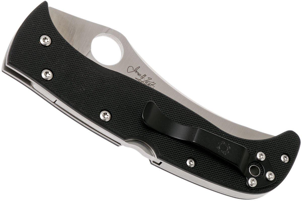Spyderco Chinook 4 C63GP4 pocket knife, James A. Keating design ...