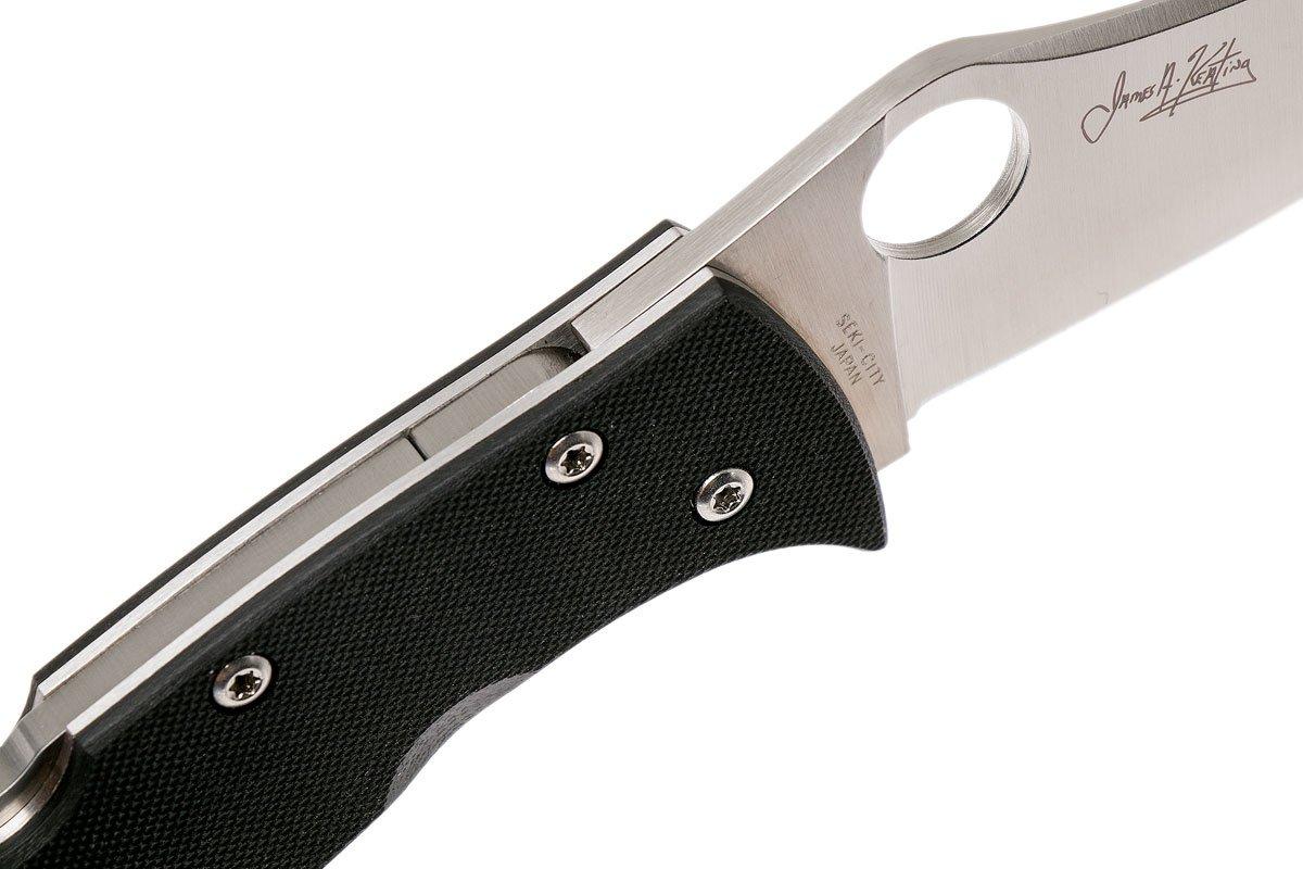 Spyderco Chinook 4 C63GP4 pocket knife, James A. Keating design ...