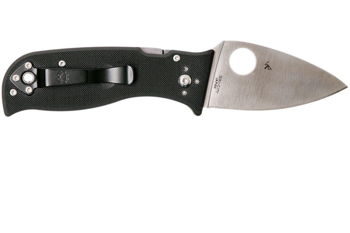 Spyderco Lil' Temperance 3 C69GP3 pocket knife, Sal Glesser design ...