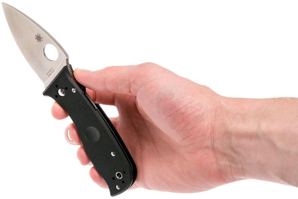 Spyderco Lil' Temperance 3 C69GP3 pocket knife, Sal Glesser design ...