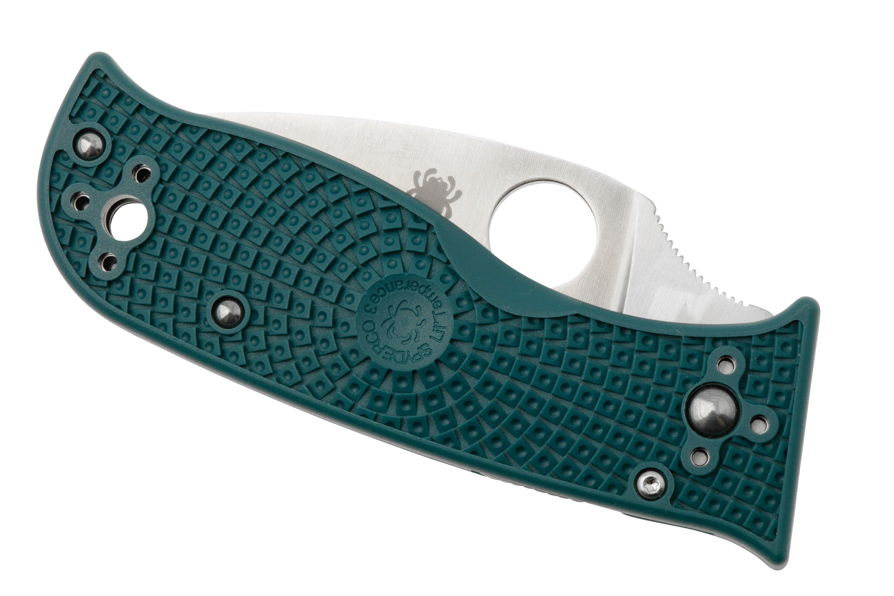 Spyderco Lil Temperance 3 Lightweight K390 C69PBL3K390 pocket knife ...