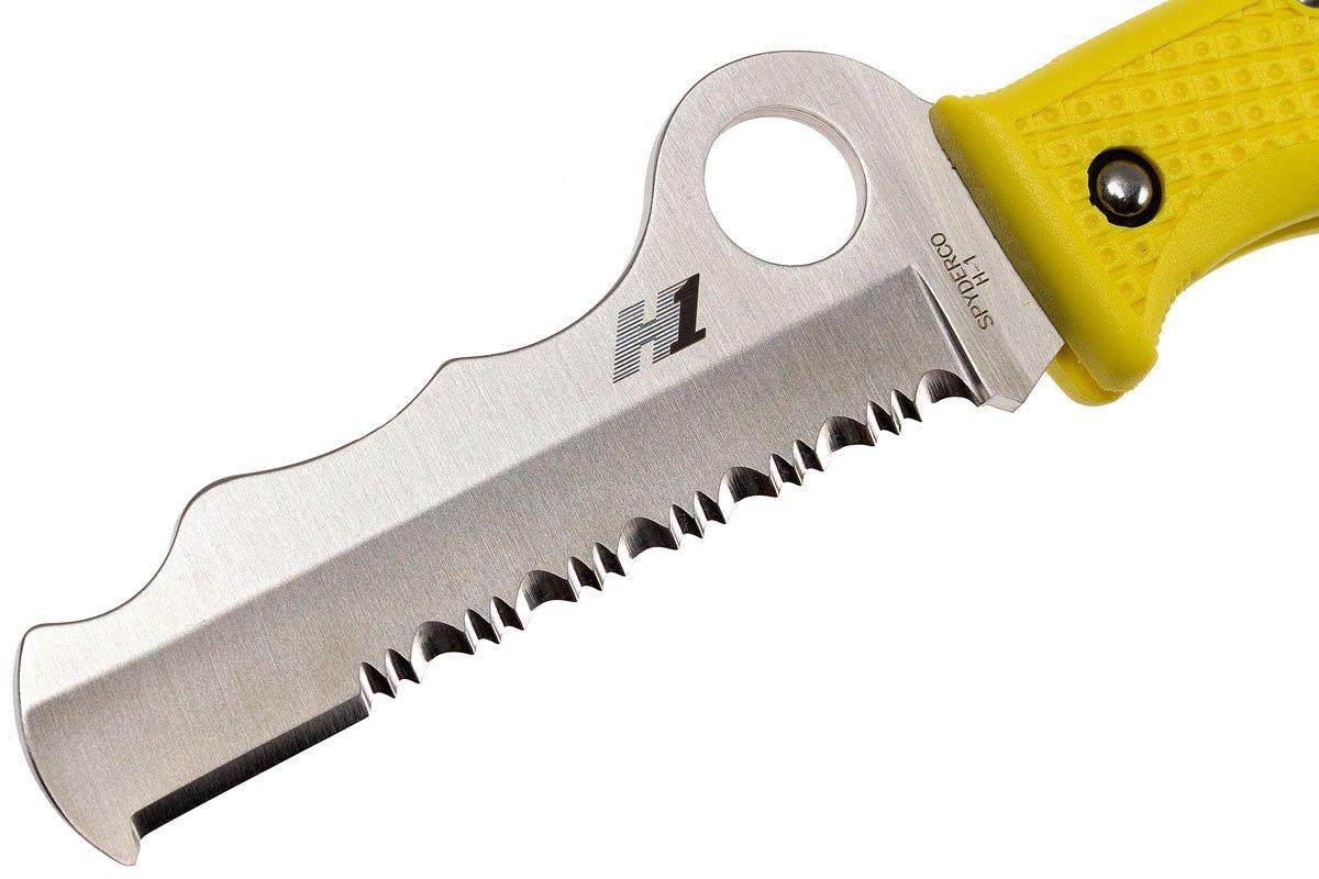 Spyderco Assist Salt C79PSYL H1 rescue knife | Advantageously shopping ...