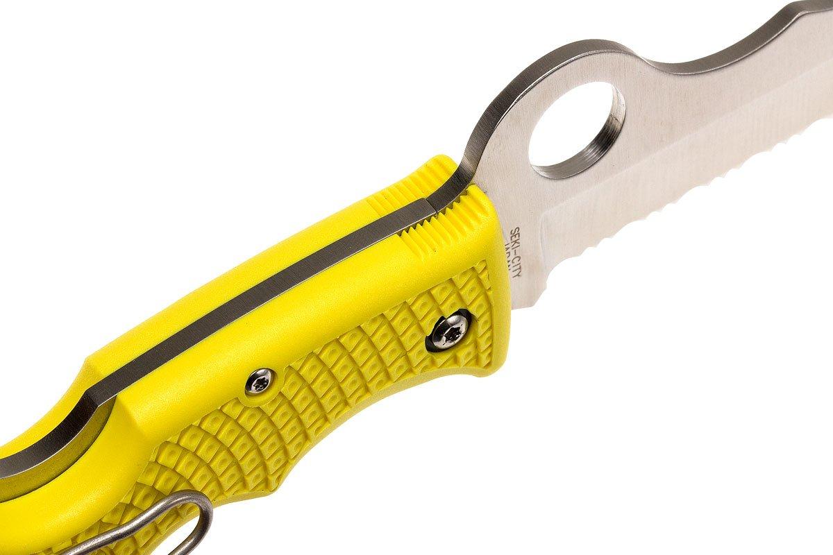 Spyderco Assist Salt C79PSYL H1 rescue knife | Advantageously shopping ...