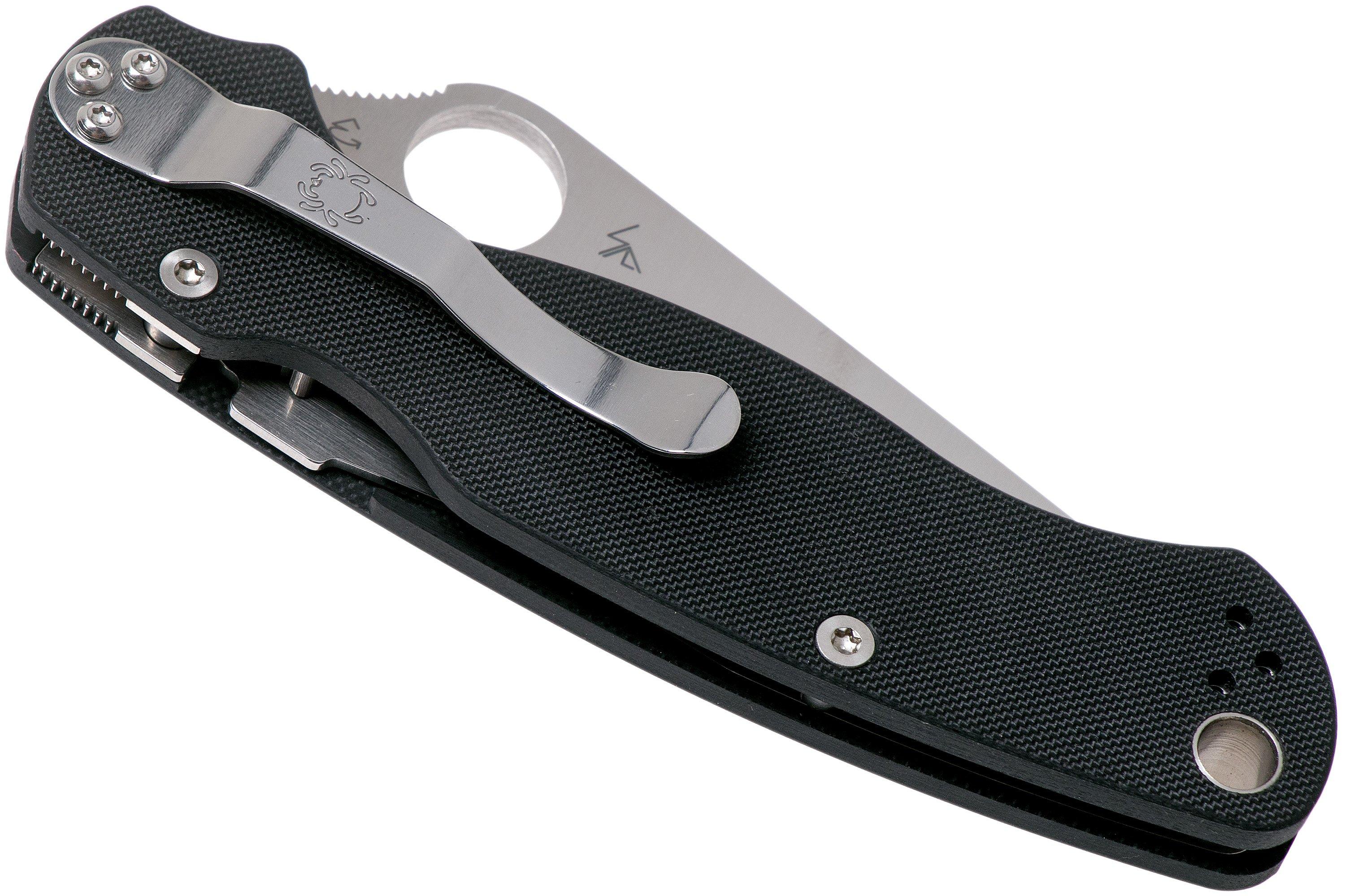 Spyderco Paramilitary 2 C81GP2 pocket knife | Advantageously shopping ...