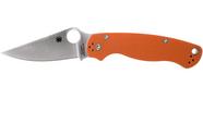 Spyderco Paramilitary 2 REX45 C81GPBORE2 Burnt Orange Sprint Run Pocket