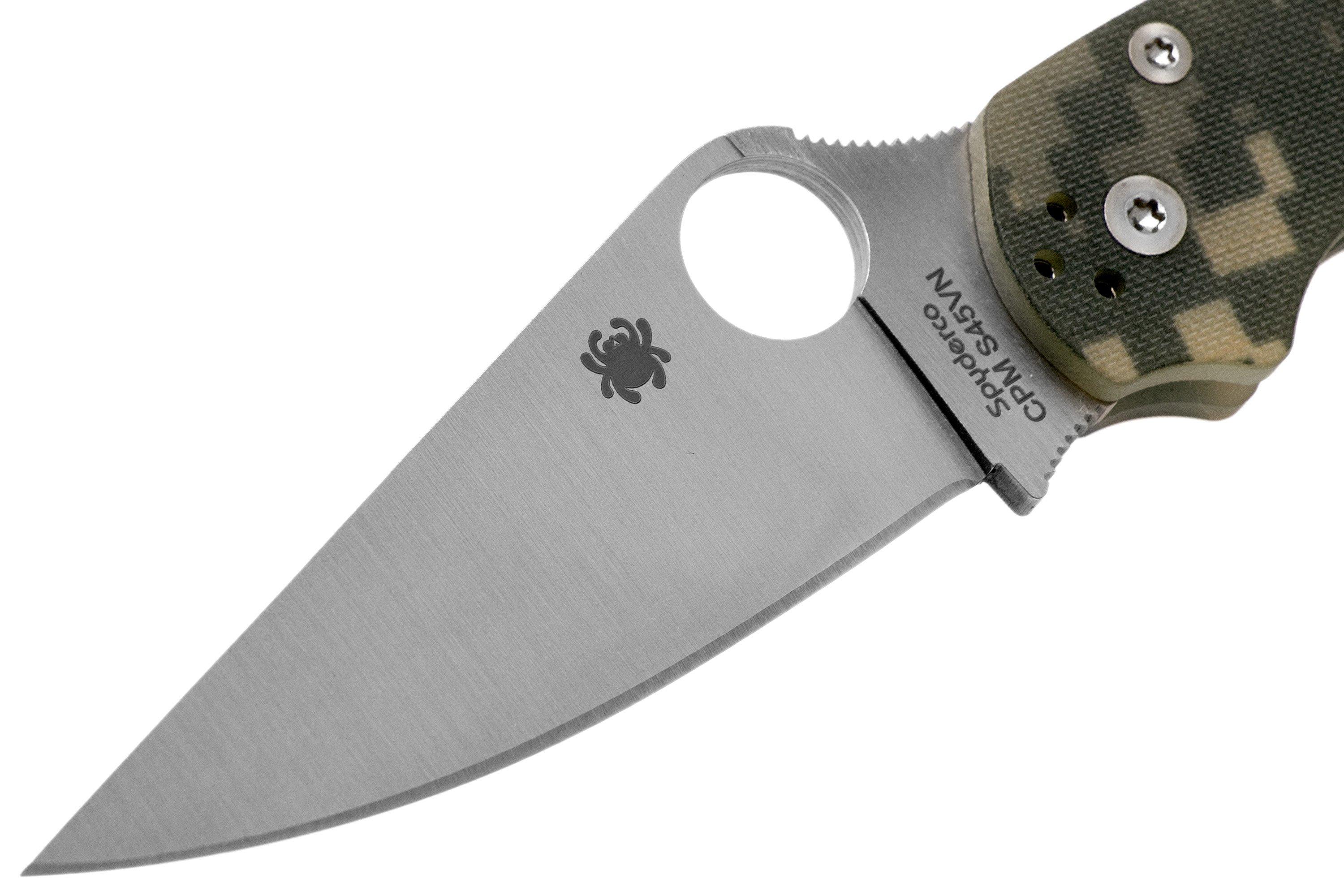 Spyderco Paramilitary 2 Camo G10 2 | Advantageously shopping at ...