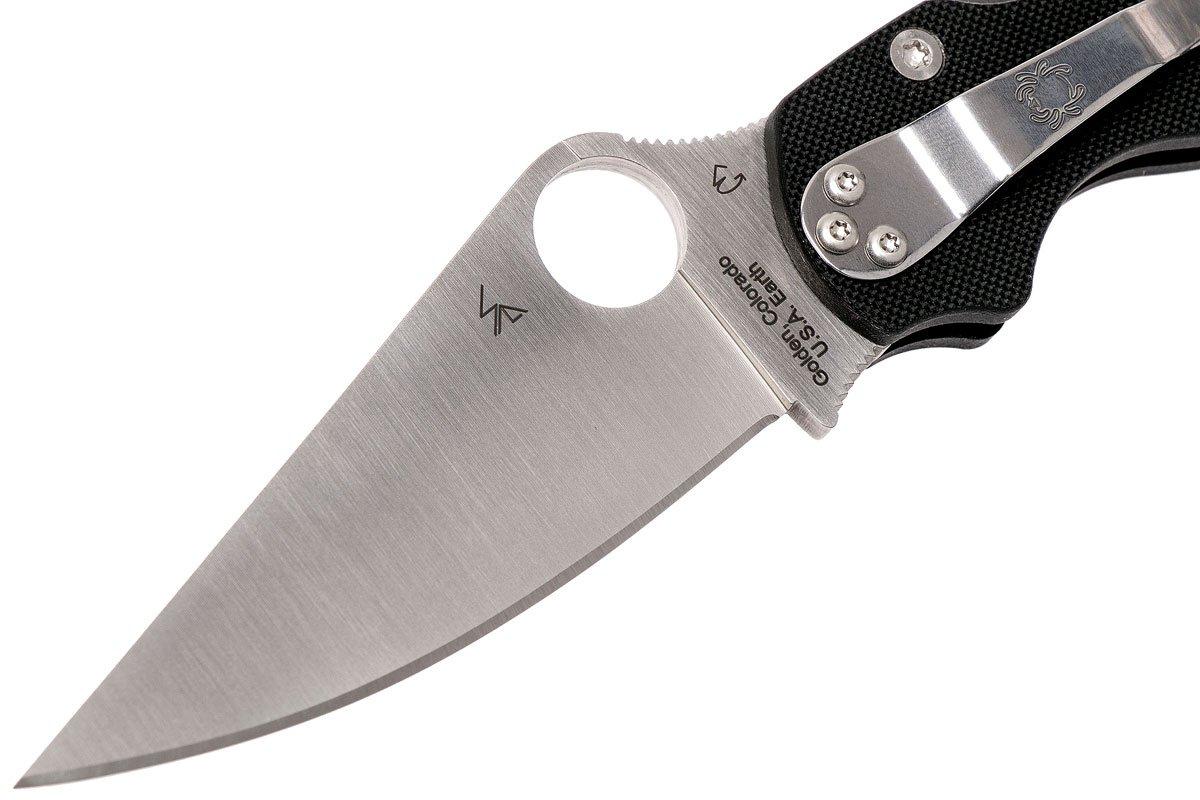 Spyderco Paramilitary 2 left handed C81GPLE2 pocket knife ...