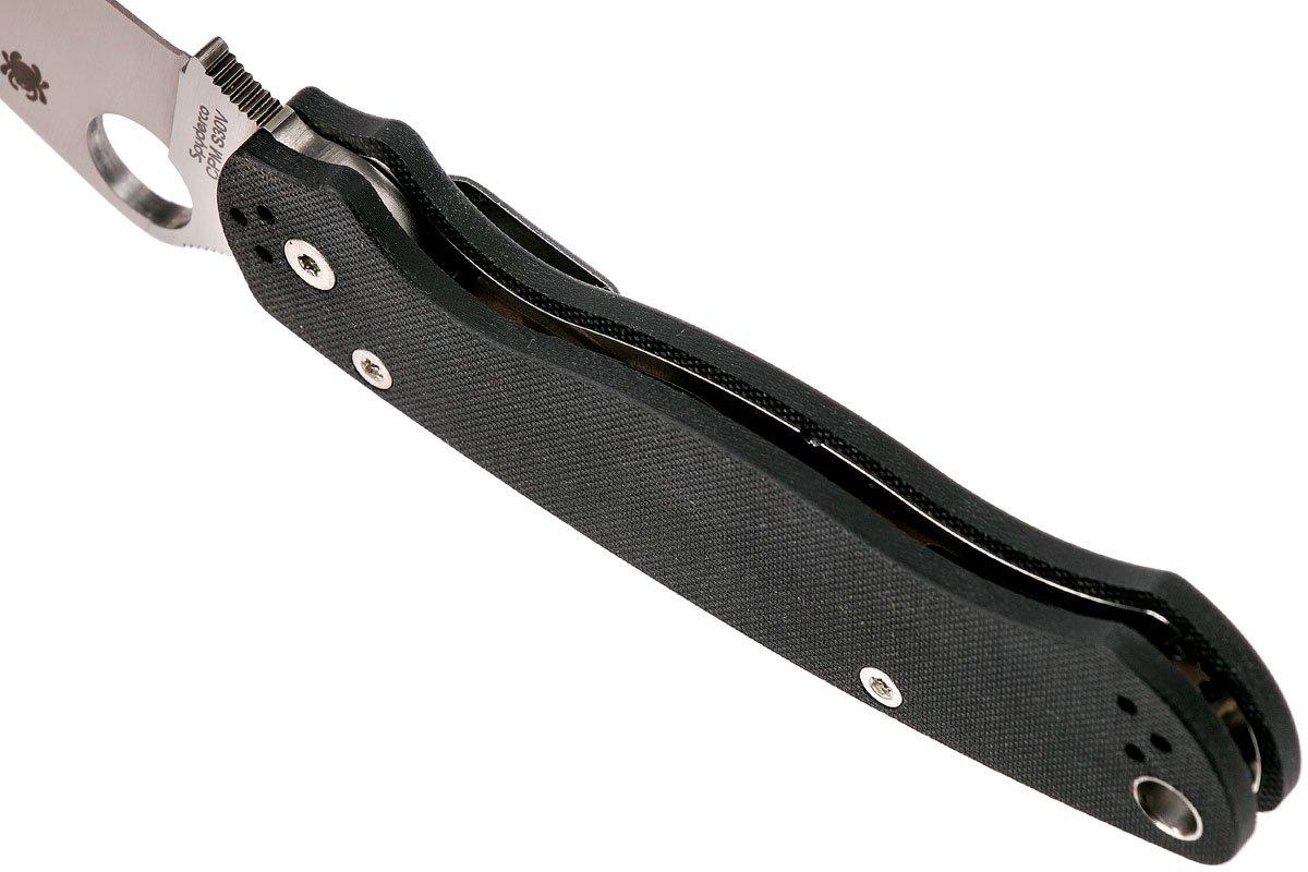 Spyderco Paramilitary 2 left handed C81GPLE2 pocket knife ...