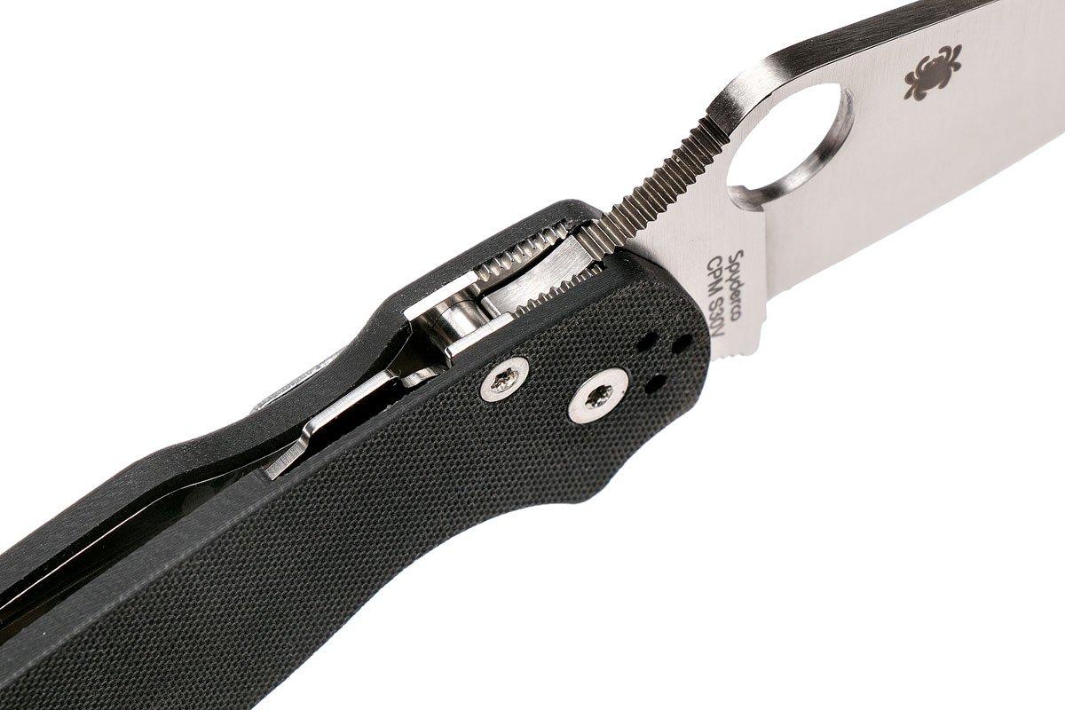 Spyderco Paramilitary 2 left handed C81GPLE2 pocket knife ...