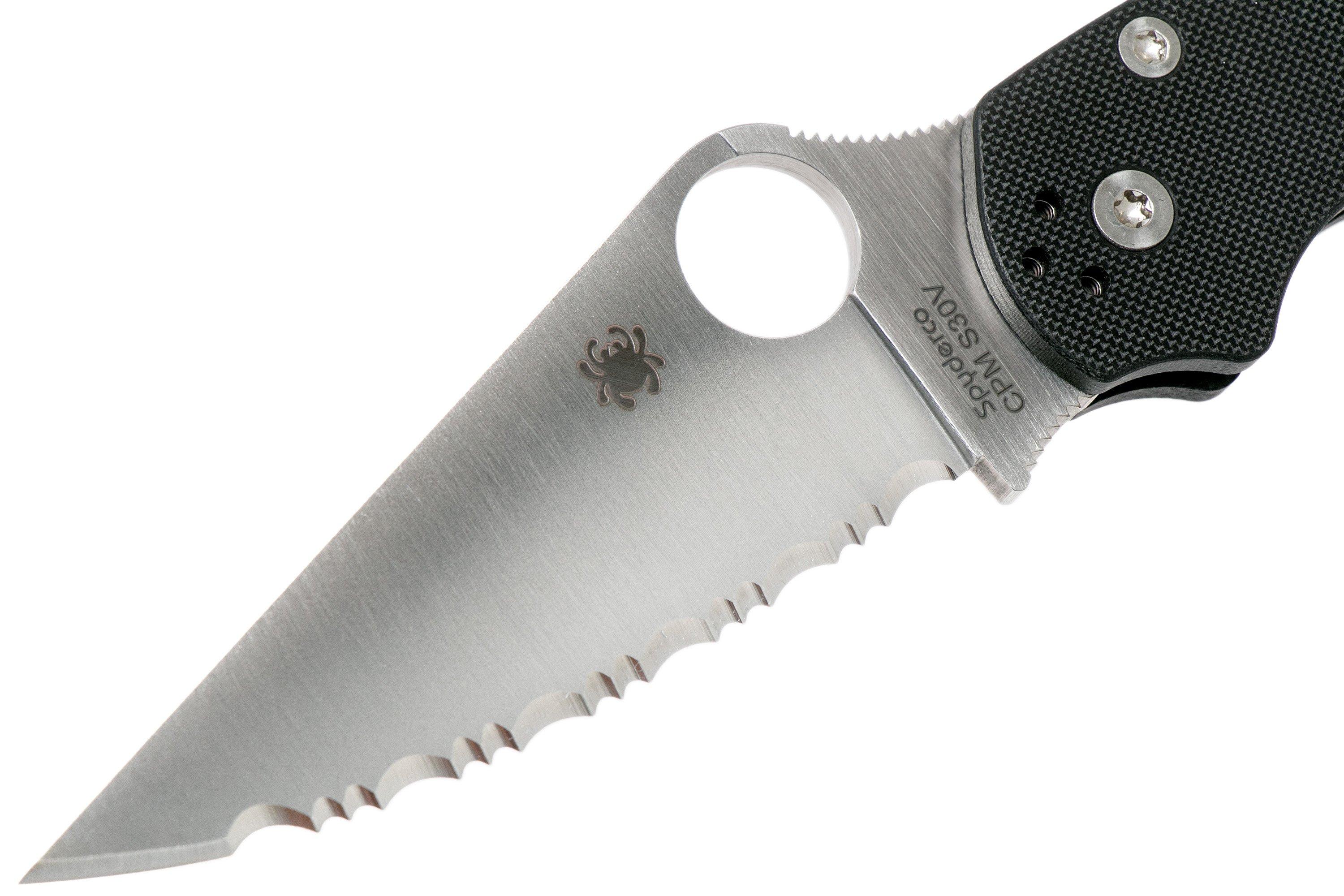 Spyderco Paramilitary 2 serrated C81GS2 G10 Taschenmesser | Günstiger ...