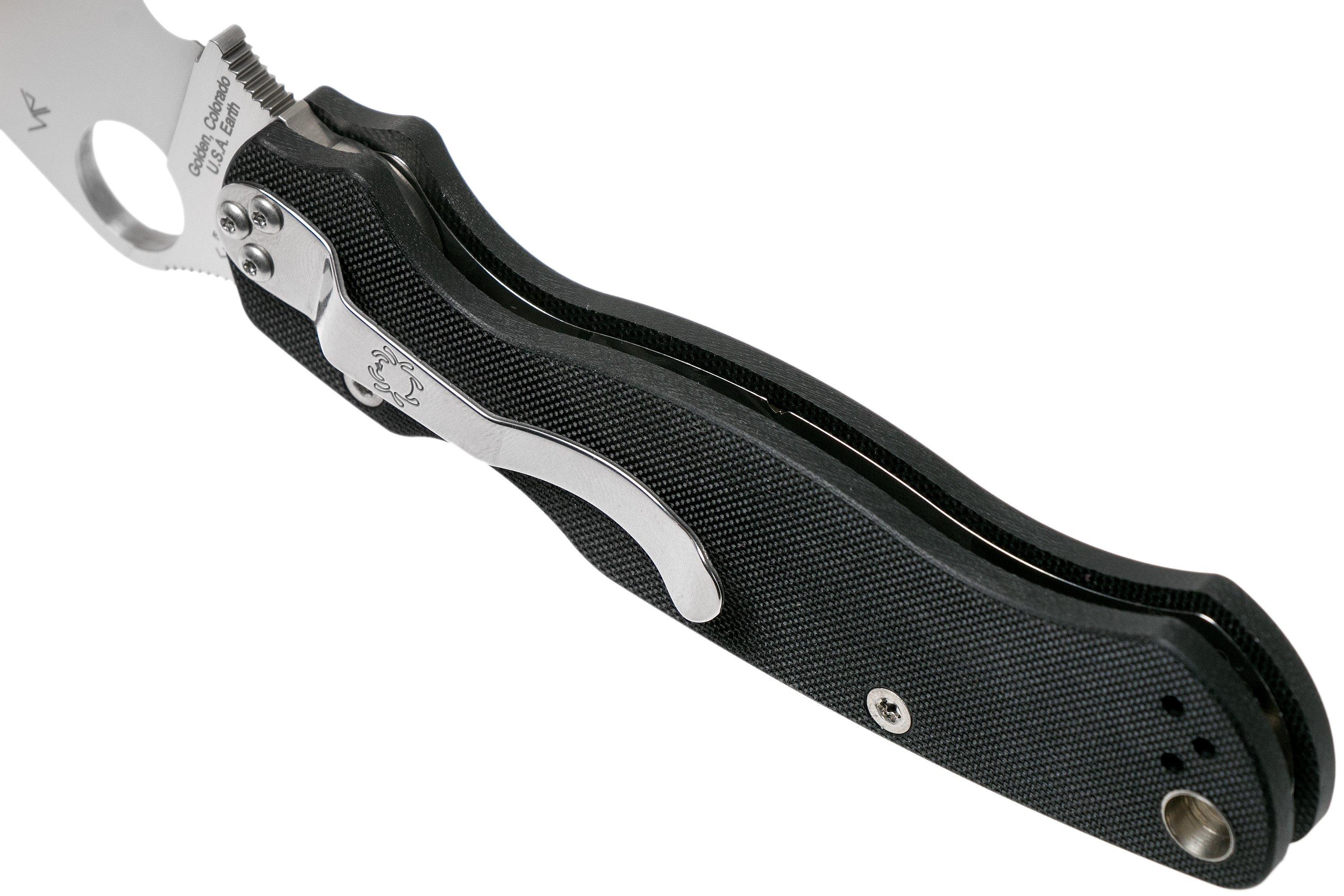 Spyderco Paramilitary 2 serrated C81GS2 G10 Taschenmesser | Günstiger ...