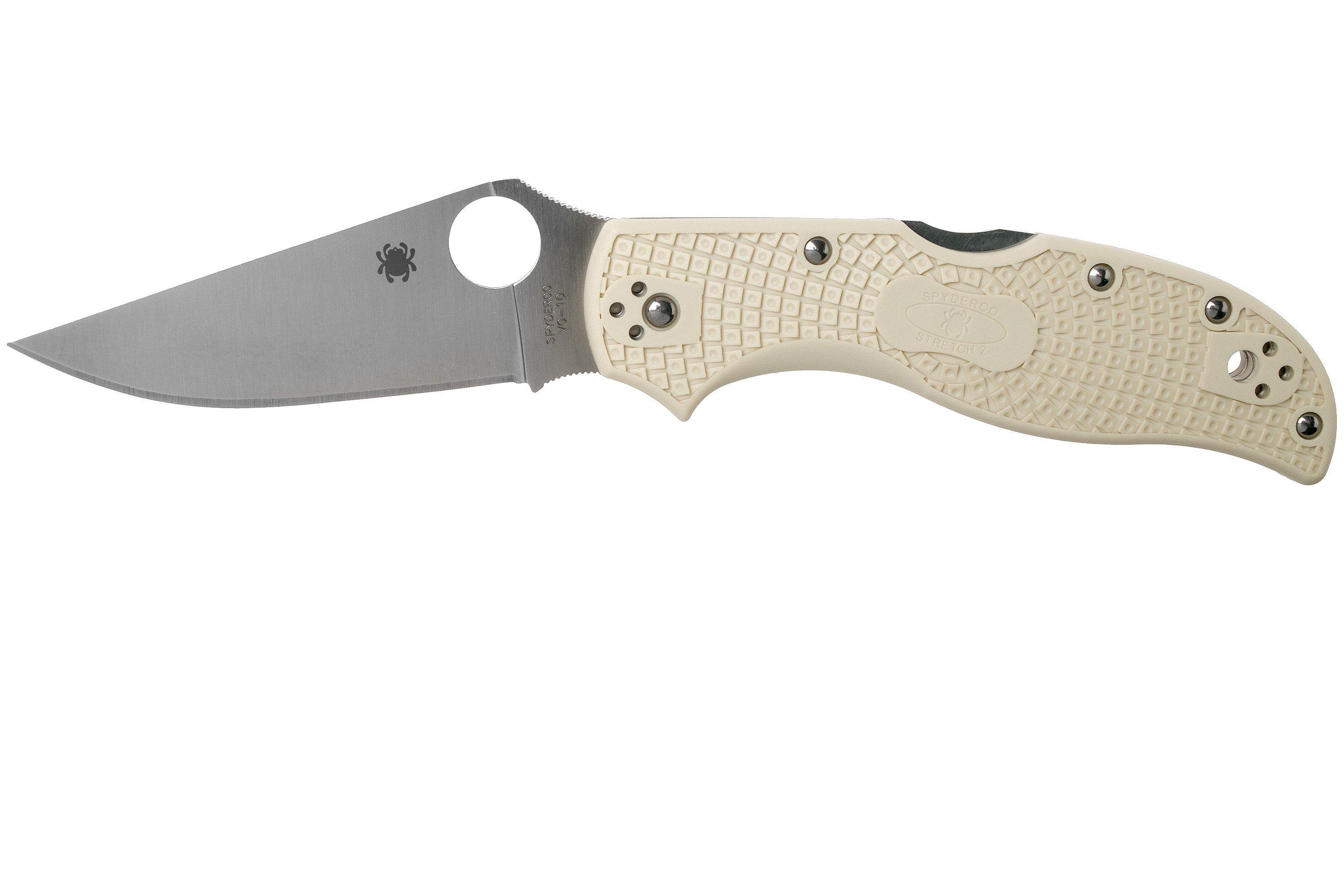 Spyderco Stretch 2 C90FPIV2 VG-10 Clippoint Sprint Run pocket knife ...
